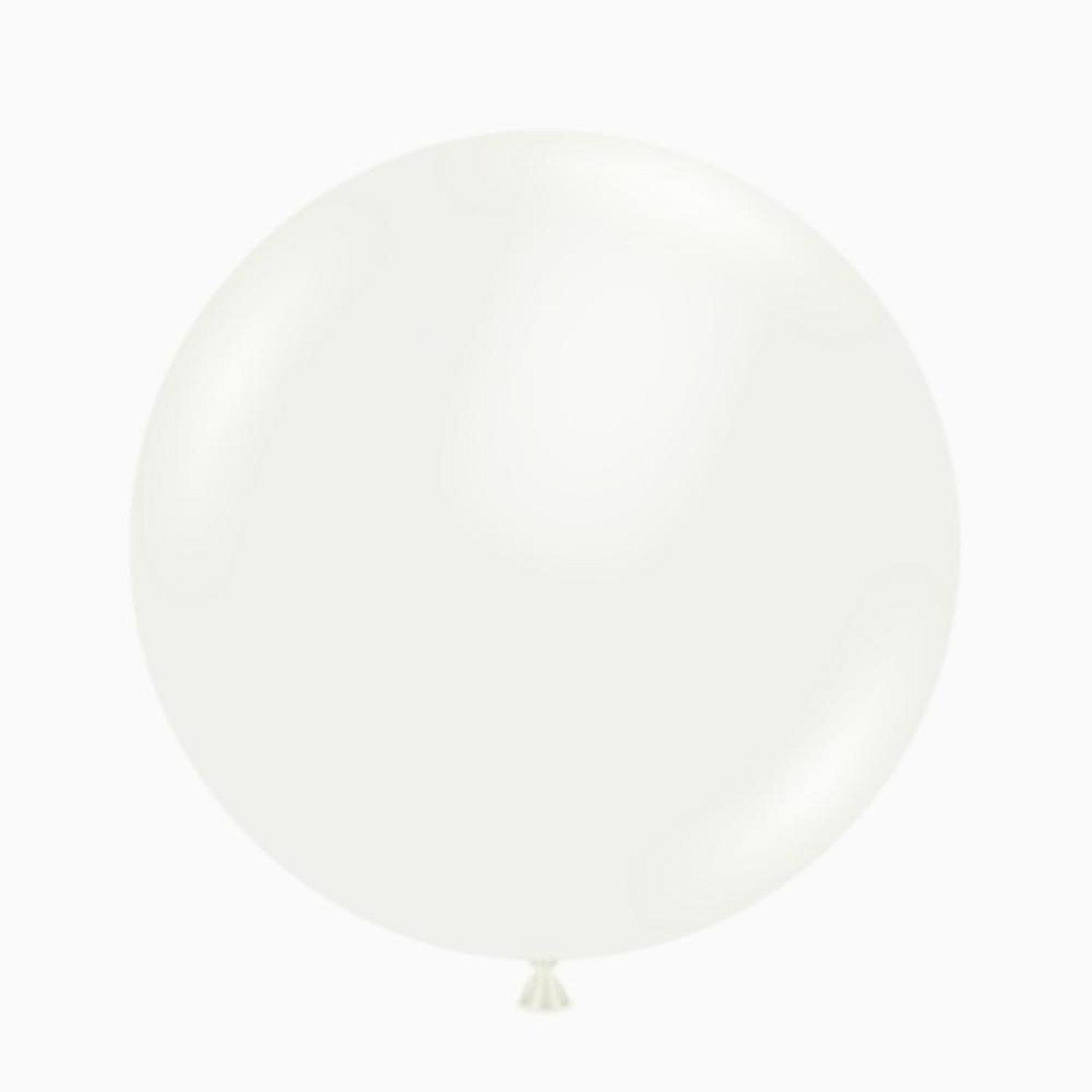 Edge Collections - 36" - White - Large Balloons | Oriental Trading