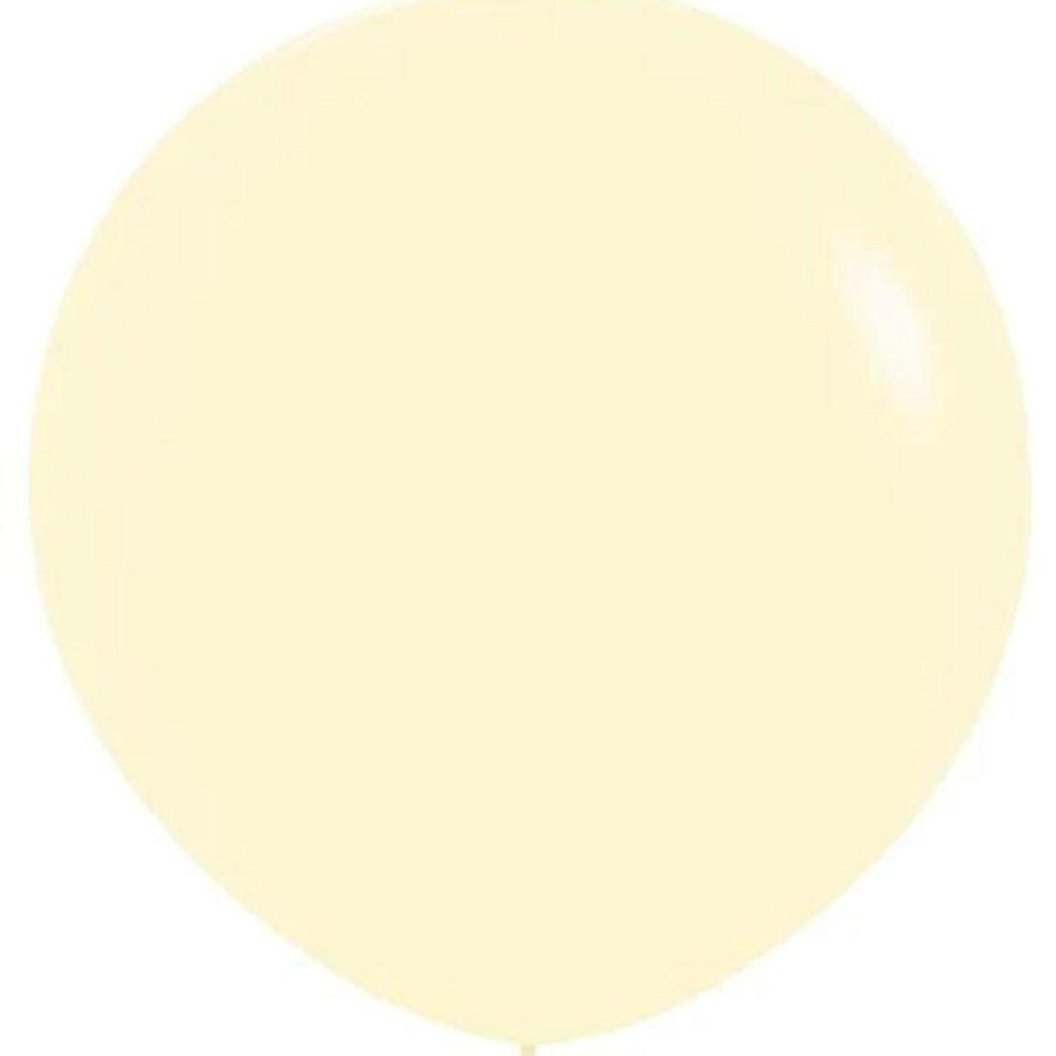 Edge Collections - 36" - Yellow - Pastel Matte Balloons | Oriental Trading
