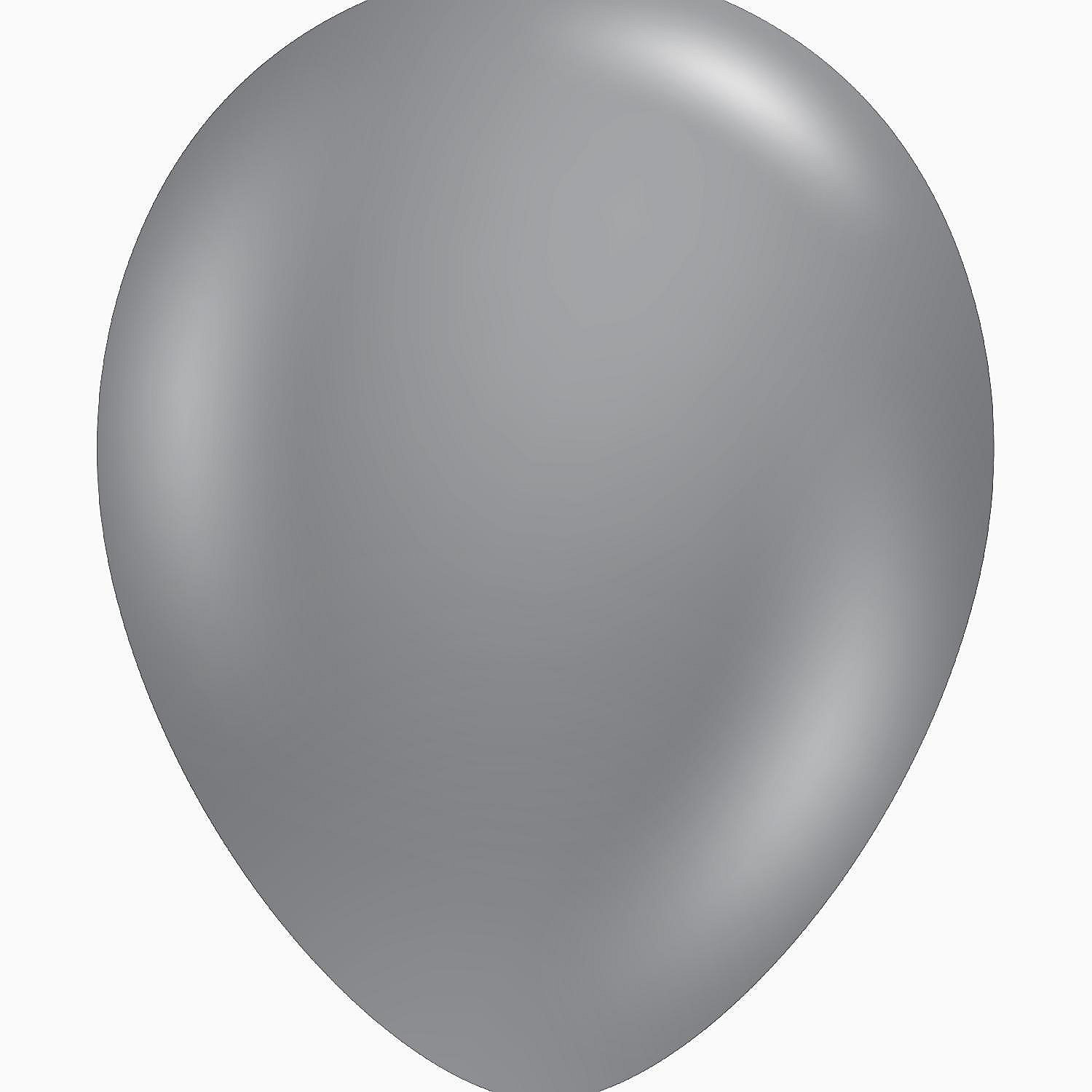 Edge Collections - 5" - Grey - Pastel Smoke Balloons | Oriental Trading
