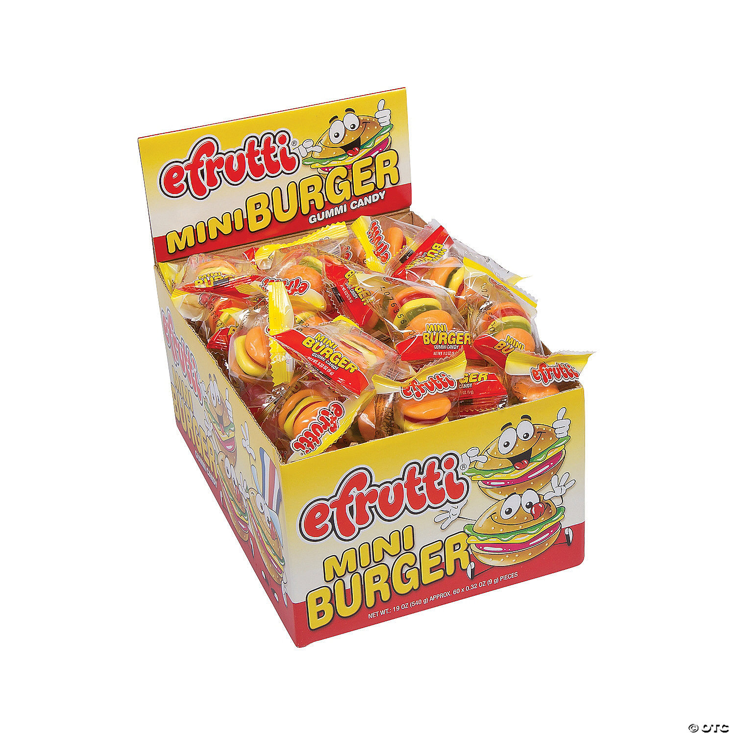 Efrutti® Mini Burger Gummi Candy