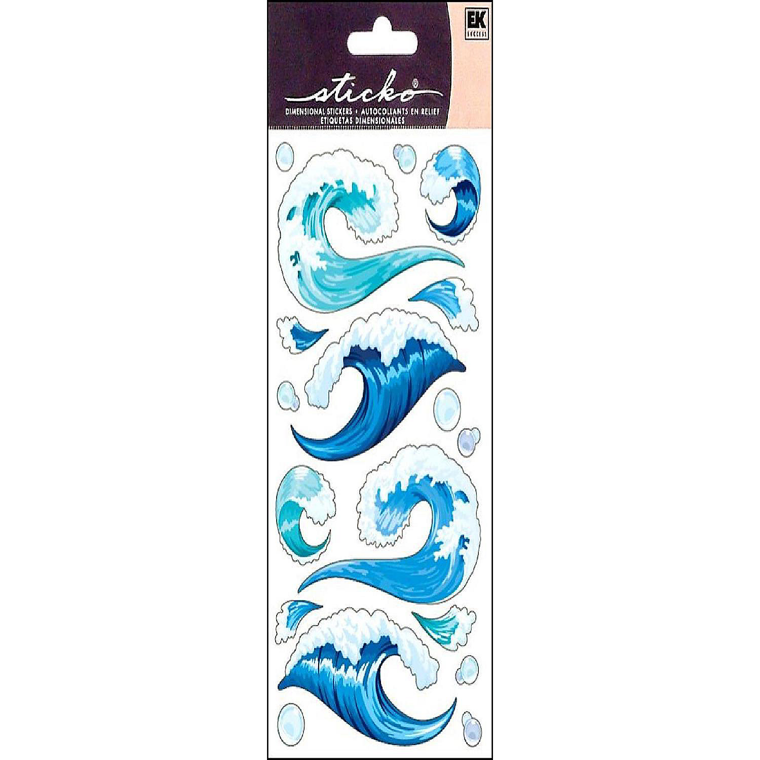 EK Sticko Sticker Tsunami | Oriental Trading