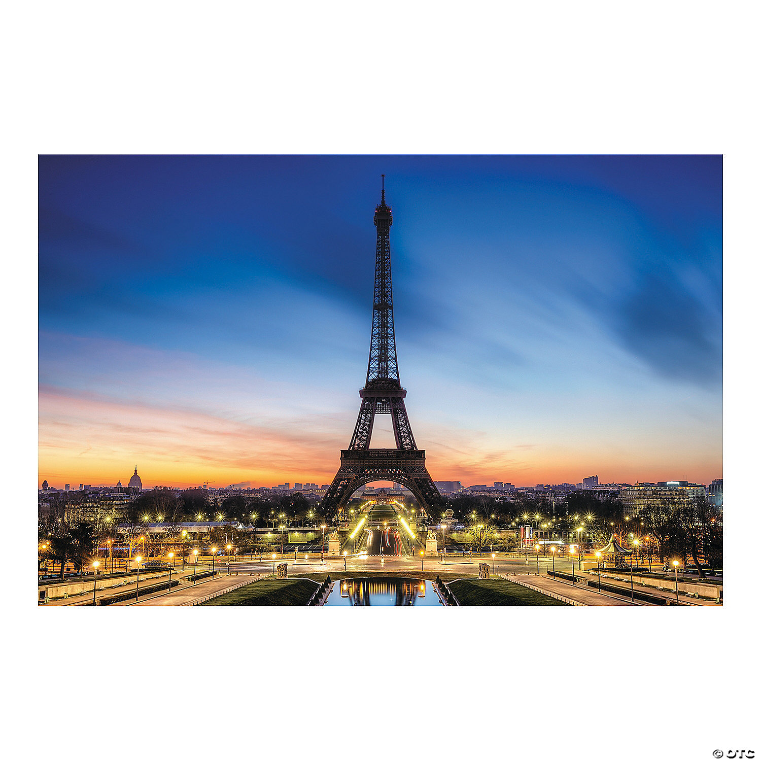Evening in Paris Backdrop Banner | Fun Express