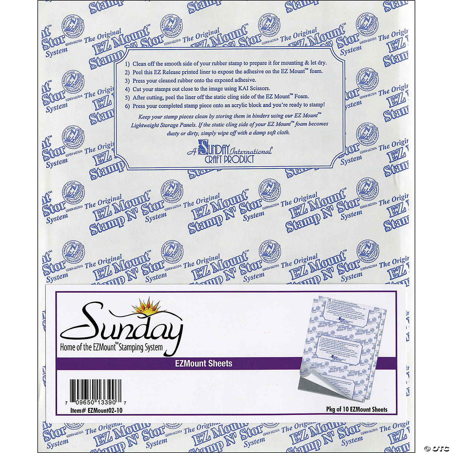 EZ Mount™ Static Cling Mounting Foam Sheets | Fun Express