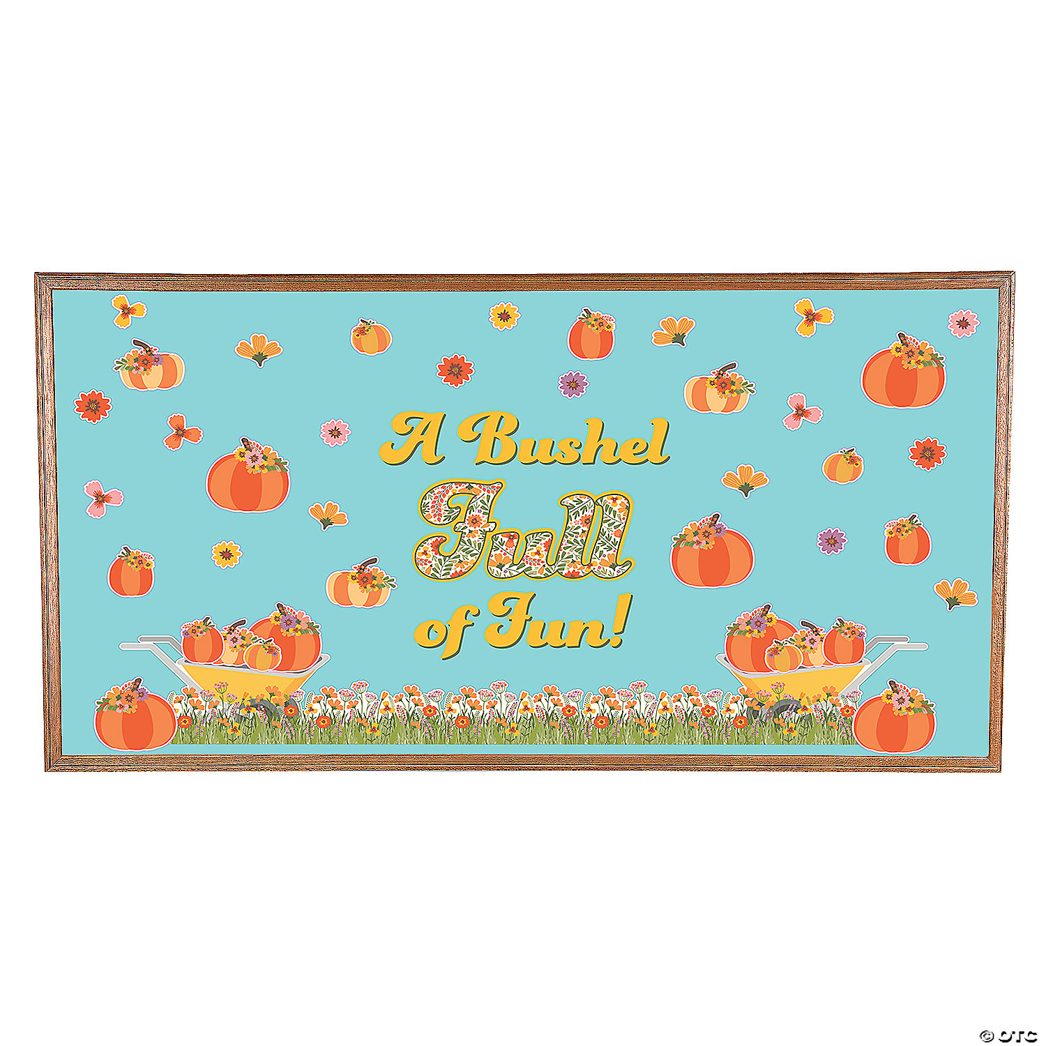 Fall Flower Classroom Bulletin Board Set