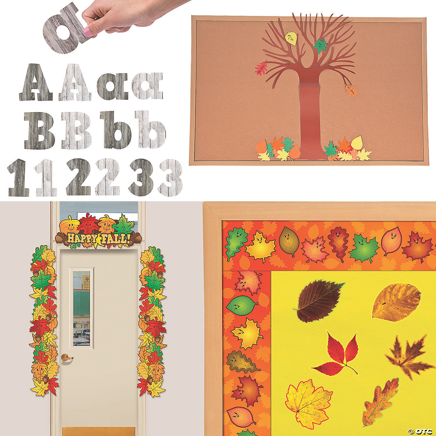 Fall Leaves Classroom Decorating Kit - 344 Pc. - Discontinued
