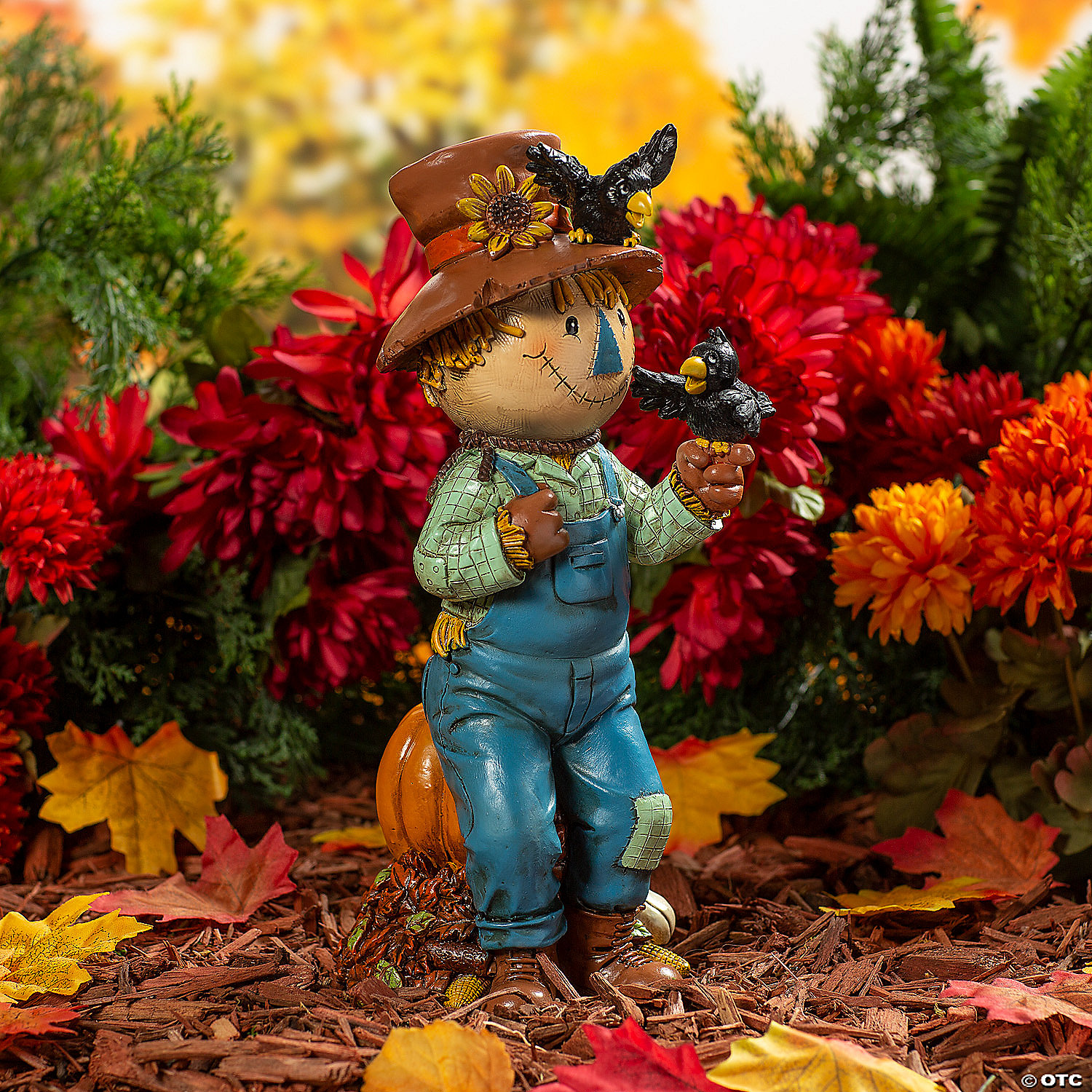 Fall Scarecrow Garden Statue | Oriental Trading