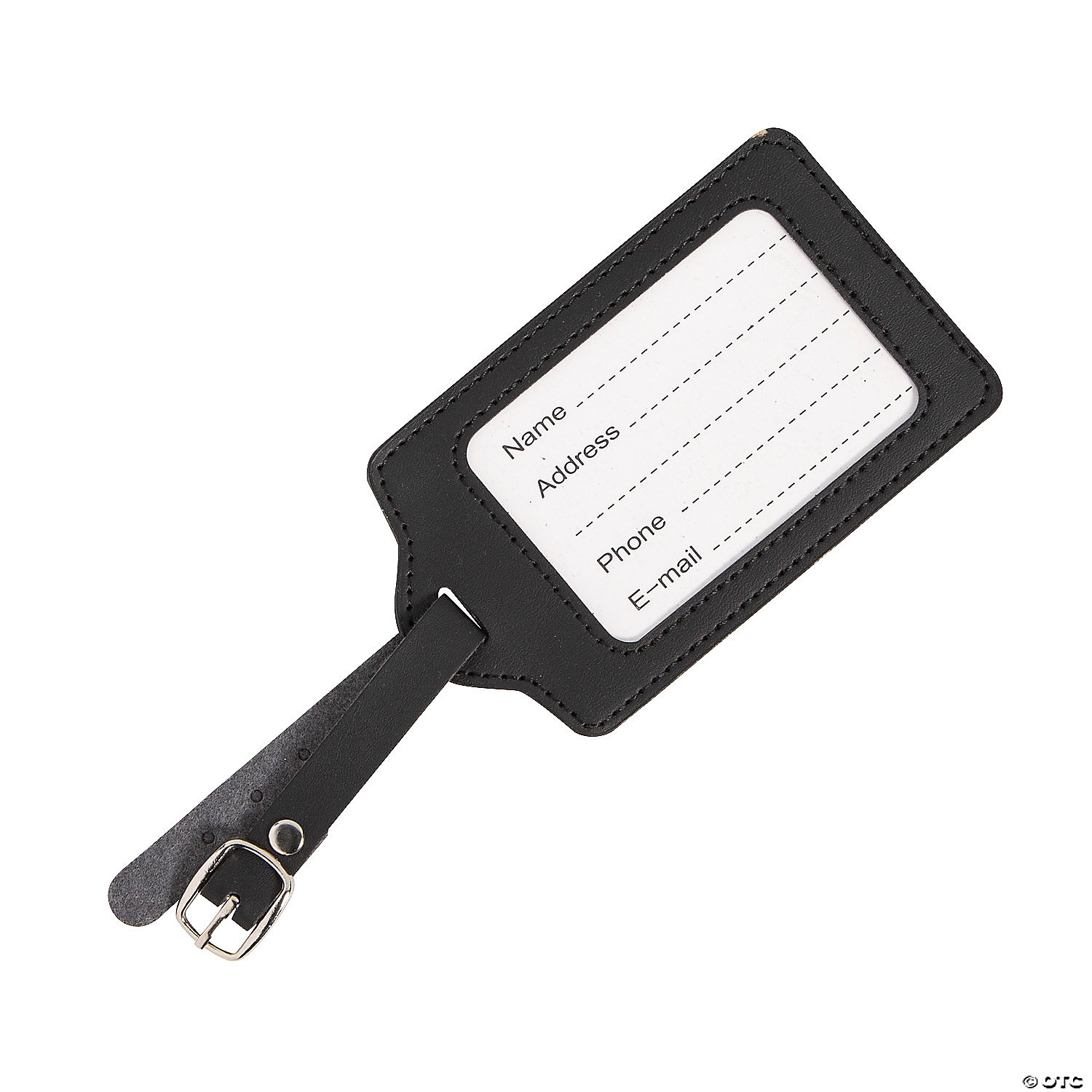 Faux Leather Luggage Tags - 12 Pc. | Oriental Trading
