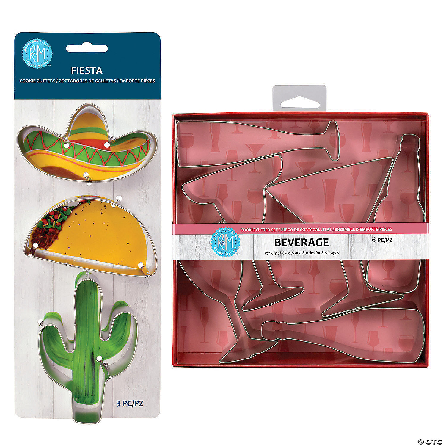 Fiesta and Beverage 9 Piece Cookie Cutter Set | Oriental Trading