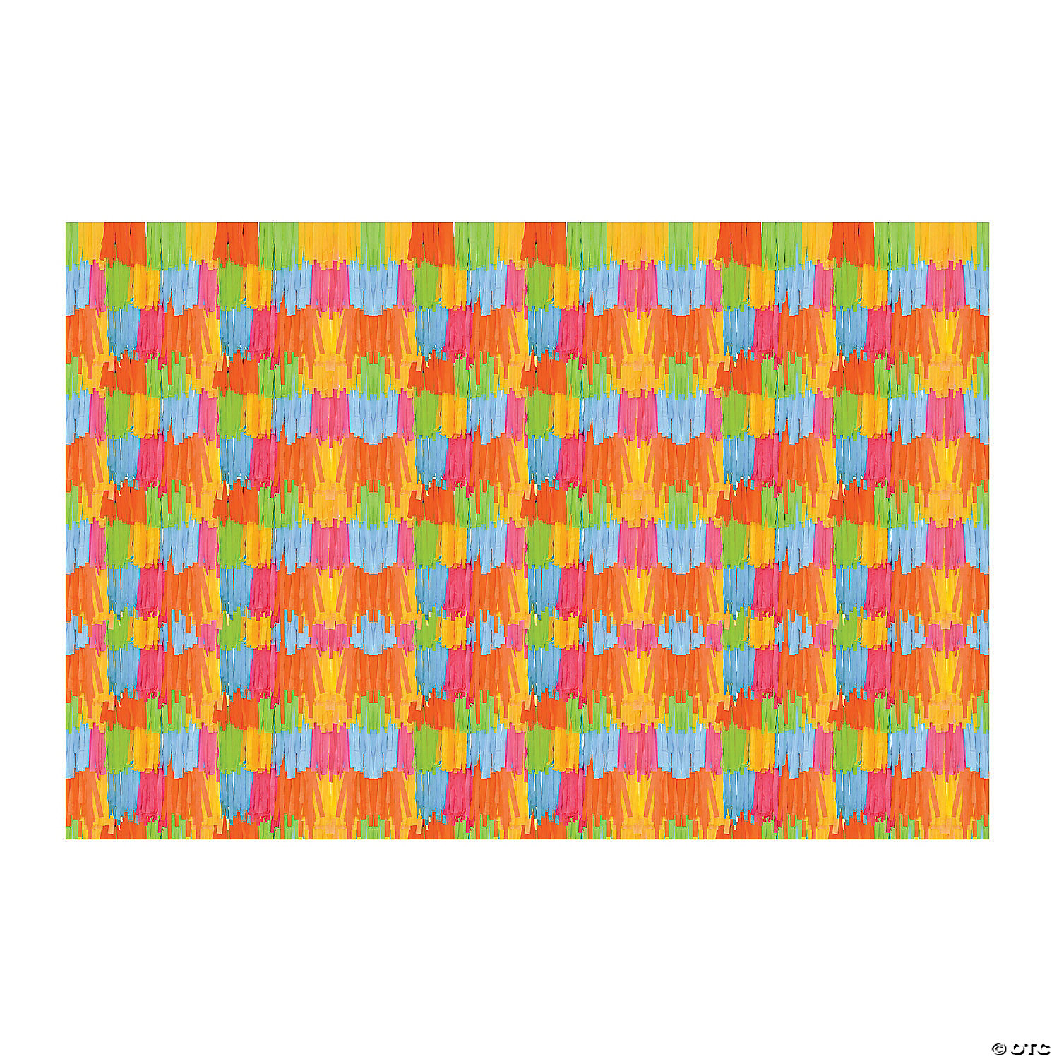 Fiesta Fringe Print Backdrop | Fun Express