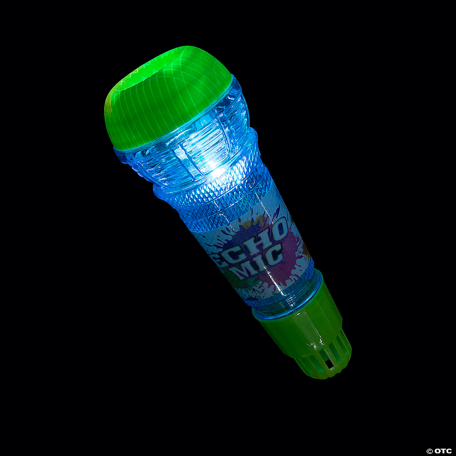Flashing Techno Microphones