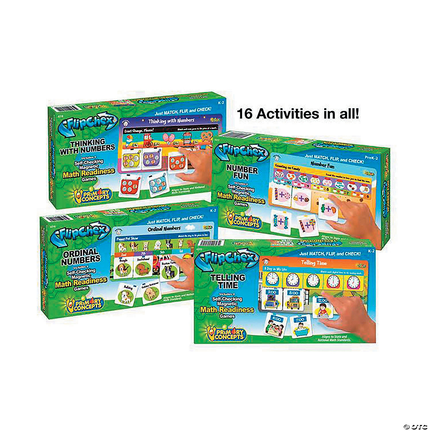 FlipChex - Math Readiness Set - 4 Pc. | Oriental Trading