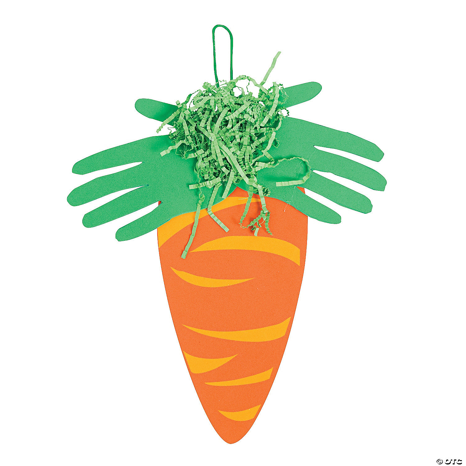 Foam Carrot Handprint Craft Kit | Fun Express