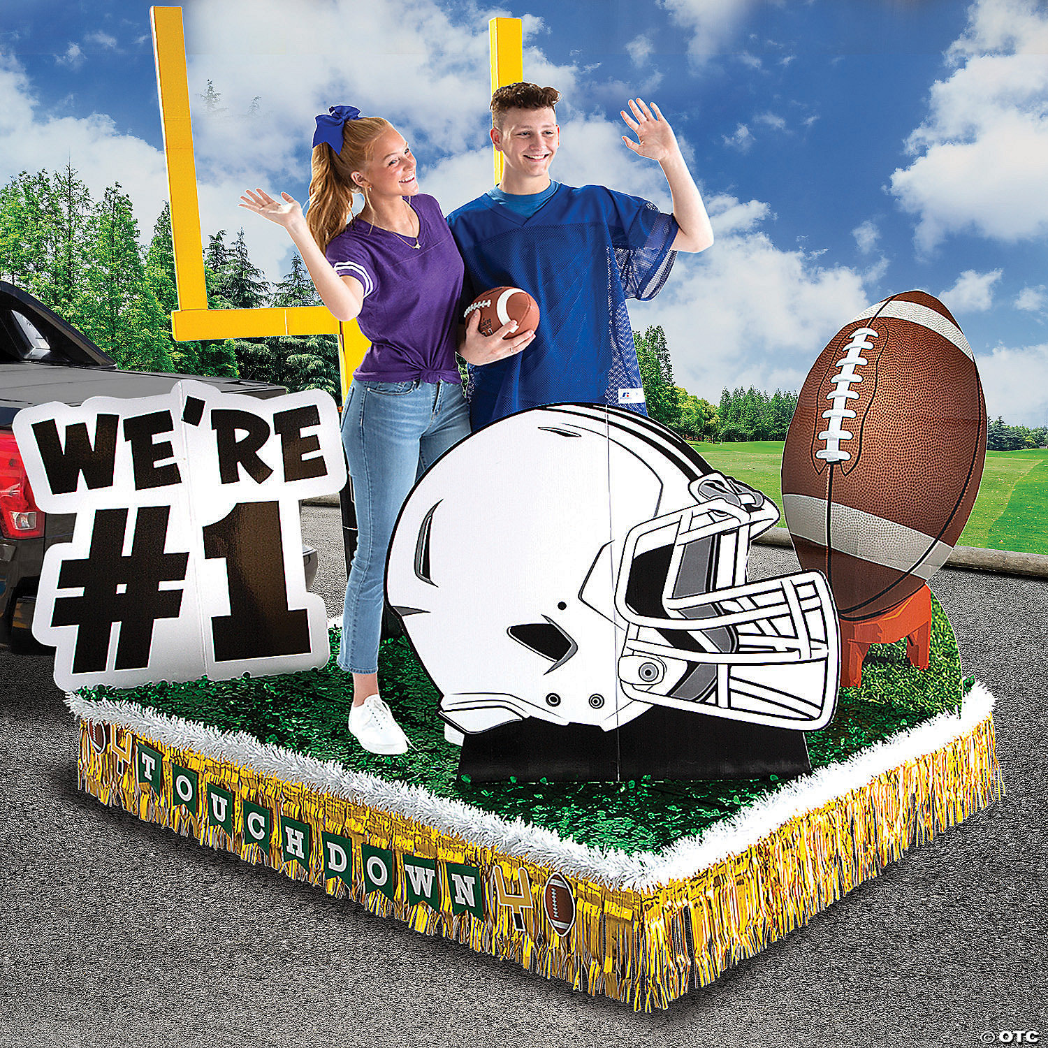 Football Parade Float Decorating Kit - 14 Pc.