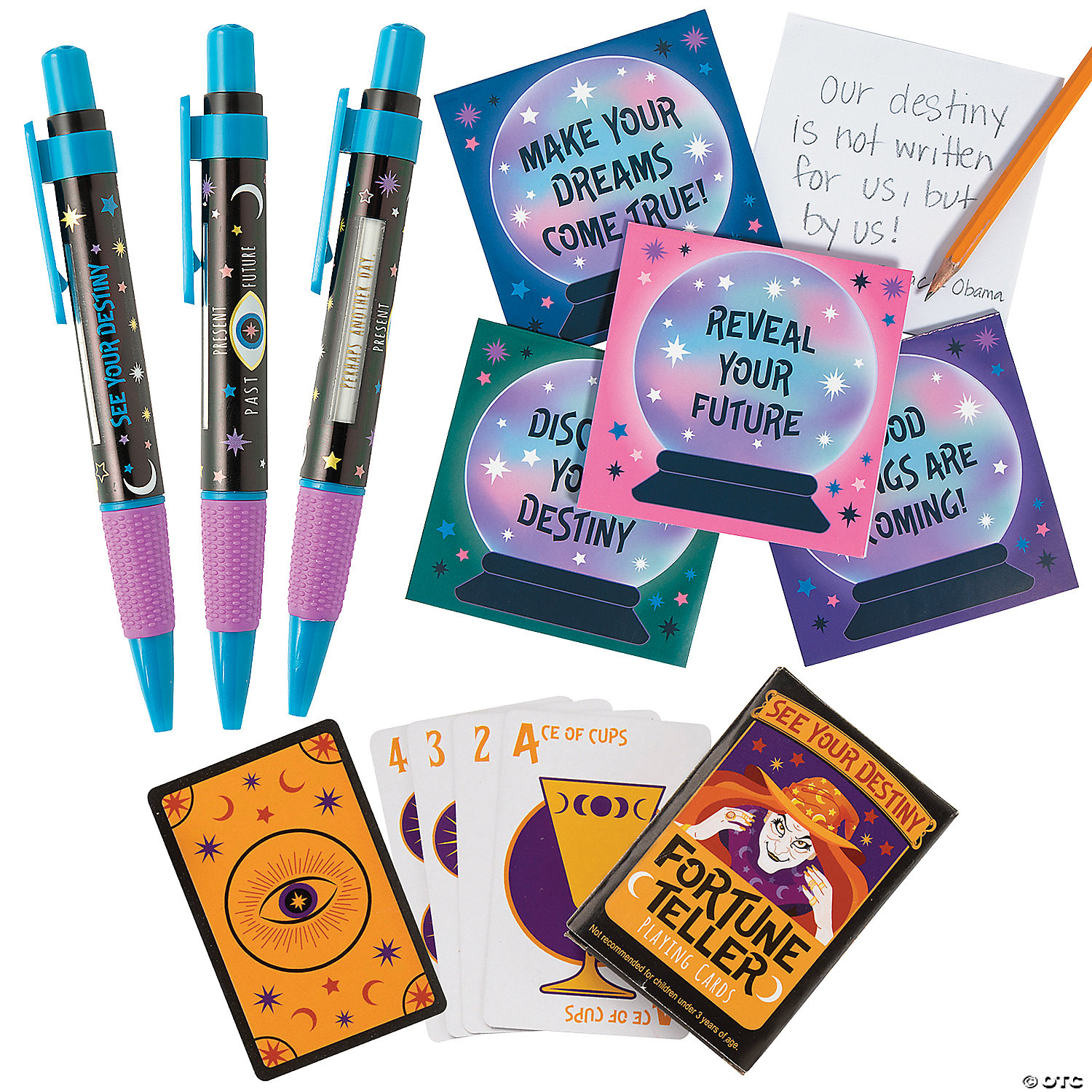 Fortune Teller Stationery Kit - 48 Pc.