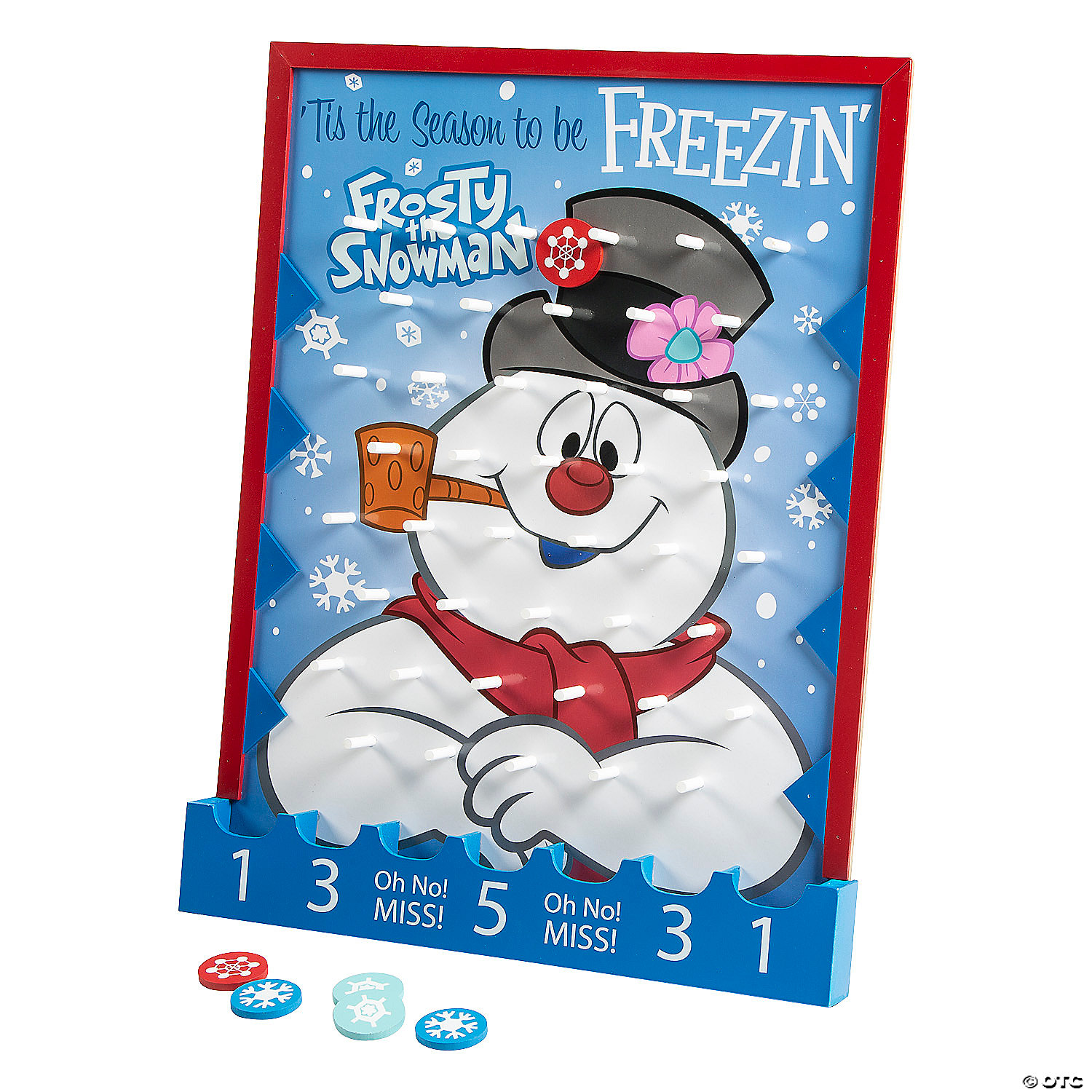 Frosty the Snowman™ Disc Drop Game
