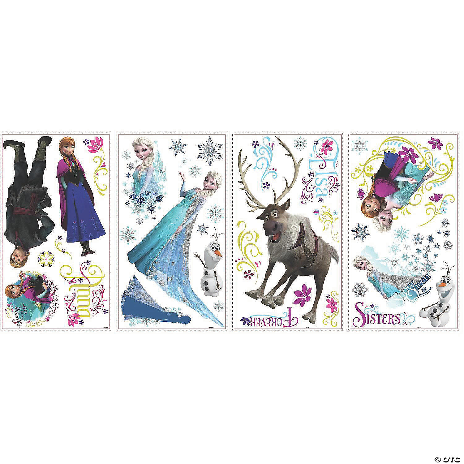 Frozen Peel & Stick Decals