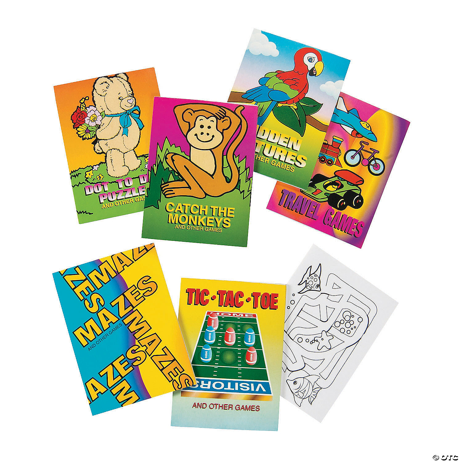 Fun & Games Activity Books - Discontinued