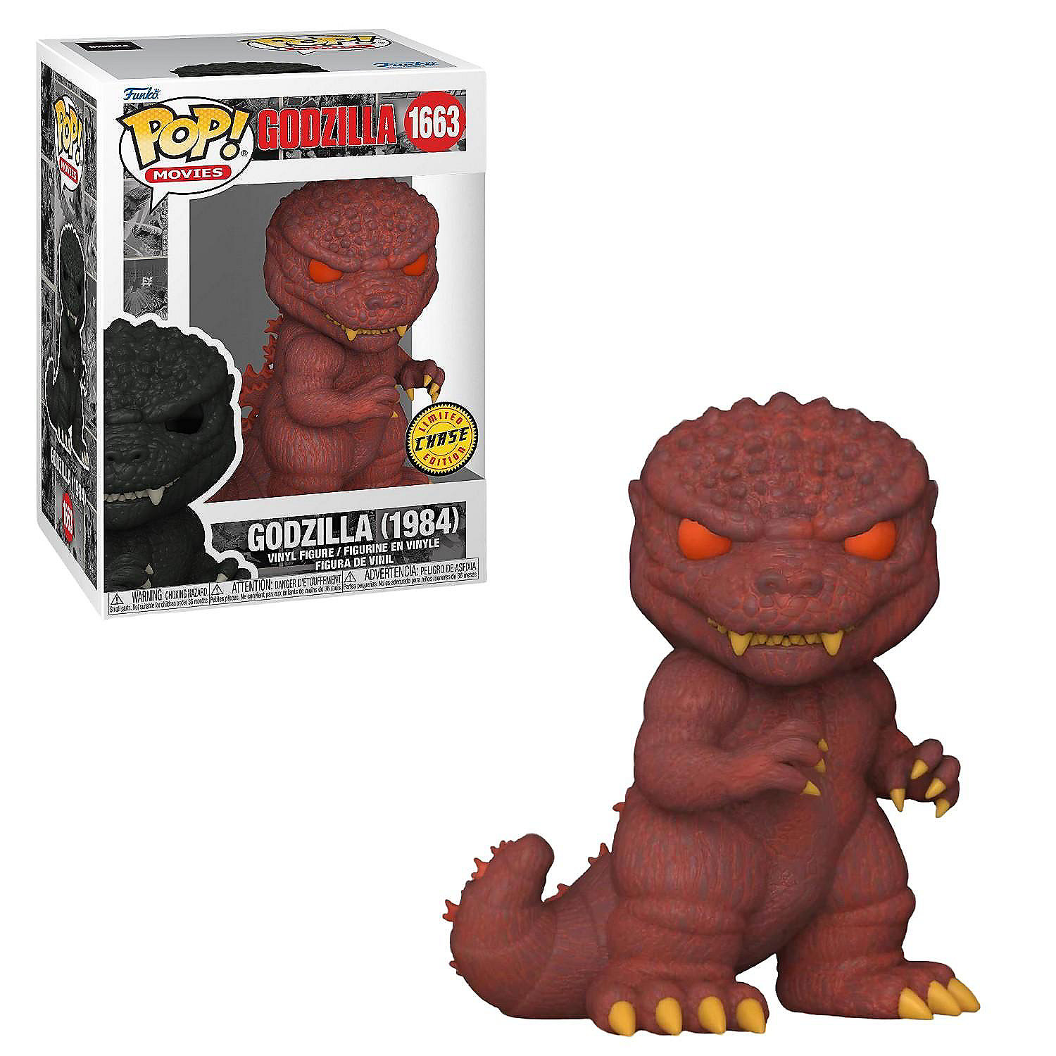 Funko Pop! Godzilla 70th Anniversary (1984) #1663 - Chase Variant ...