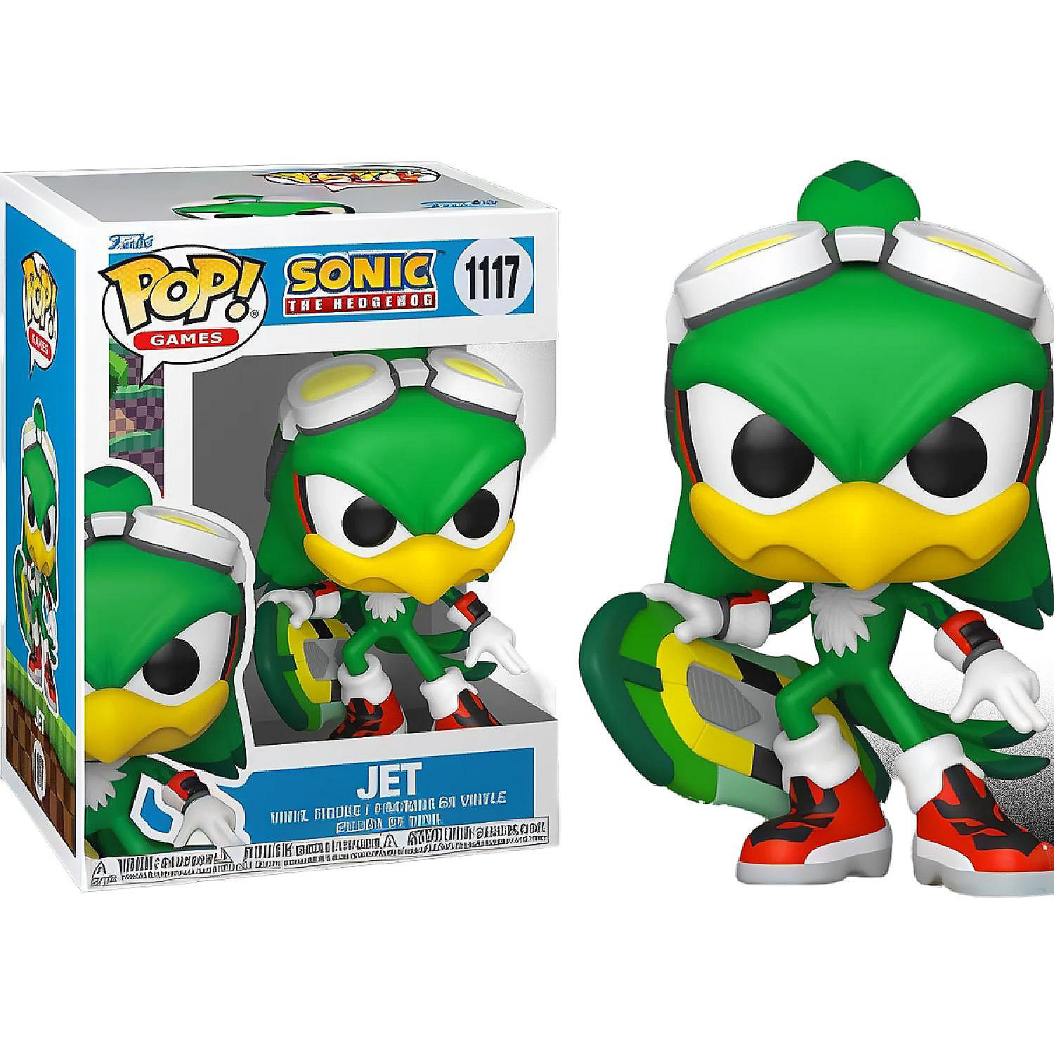 Funko Pop! Sonic the Hedgehog: Jet #1117