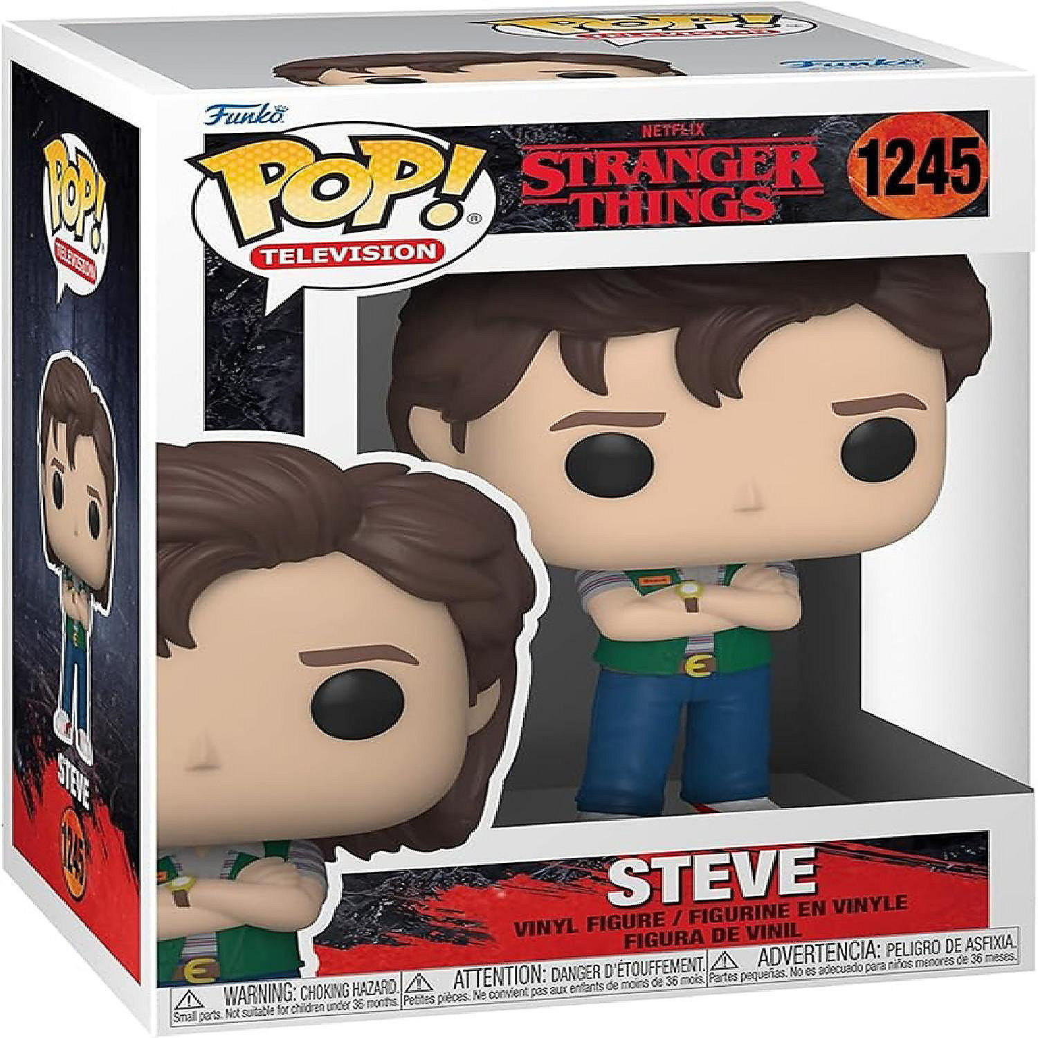 Funko Pop! Television: Stranger Things - Steve Vinyl Figure