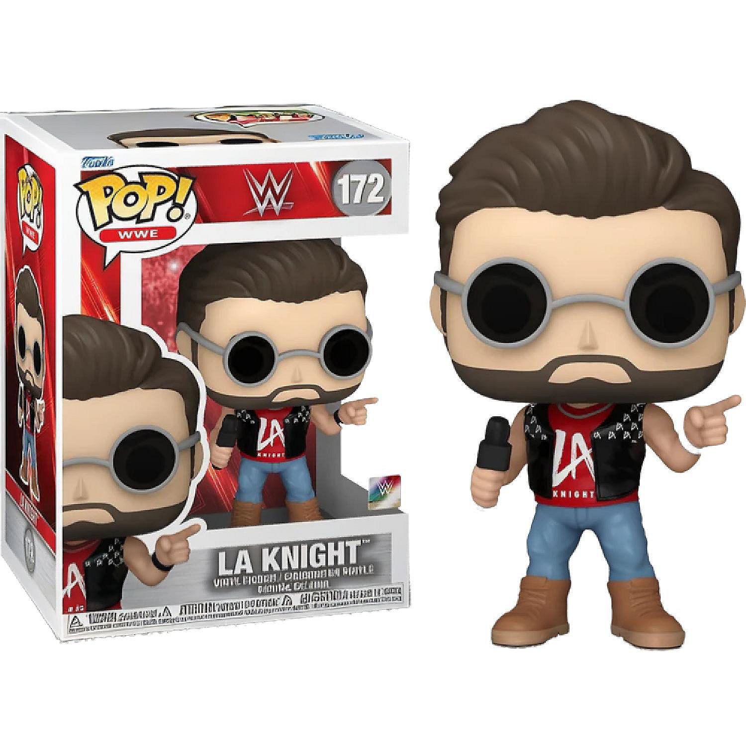 Funko Pop! WWE: LA Knight #172 | Oriental Trading