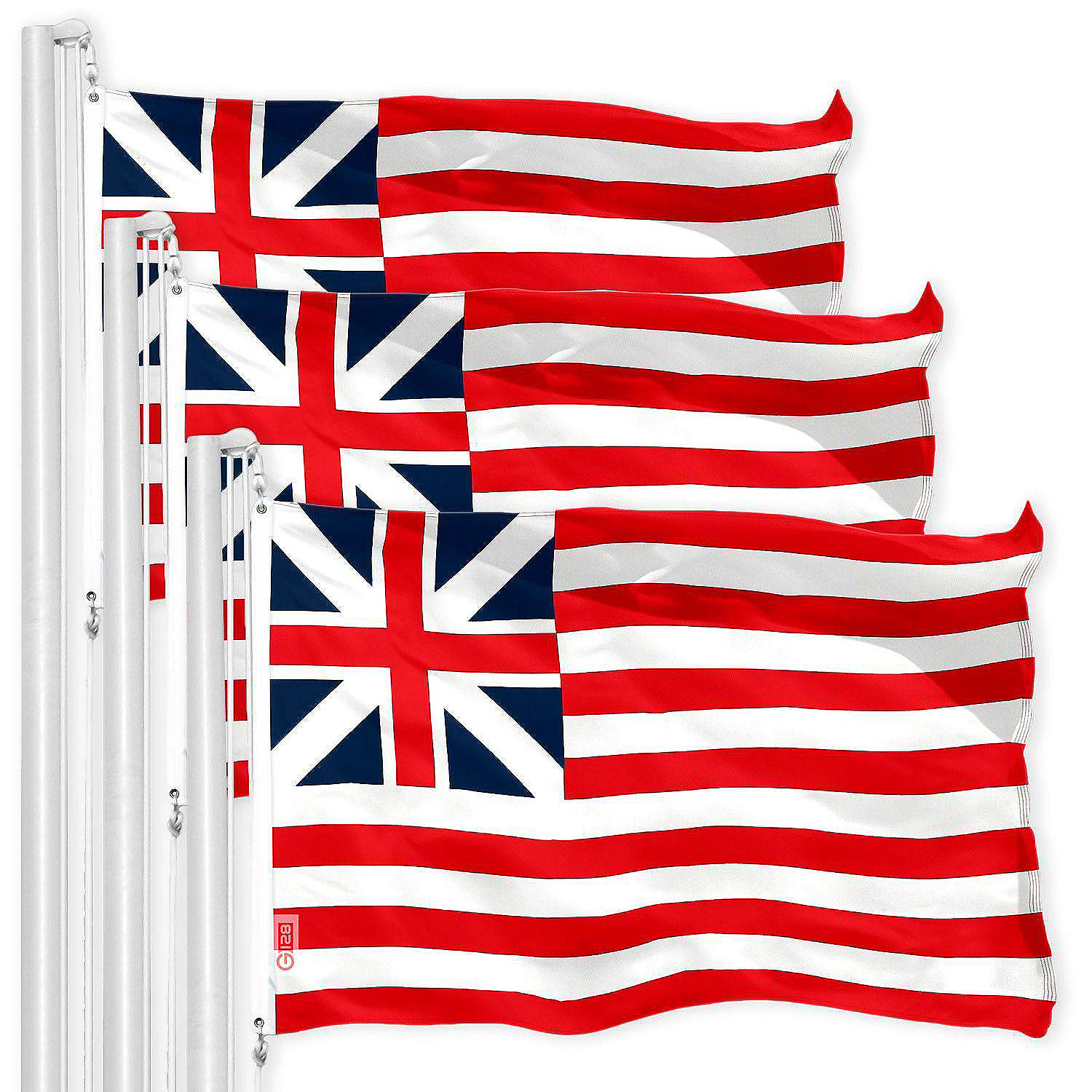 G128 - Grand Union Flag 3x5FT 3 Pack 150D Printed Polyester | Oriental ...