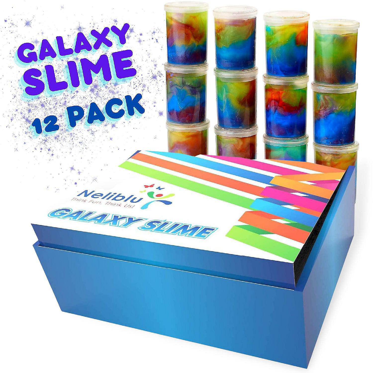 Galaxy Slime Assorted Unicorn Party | Oriental Trading