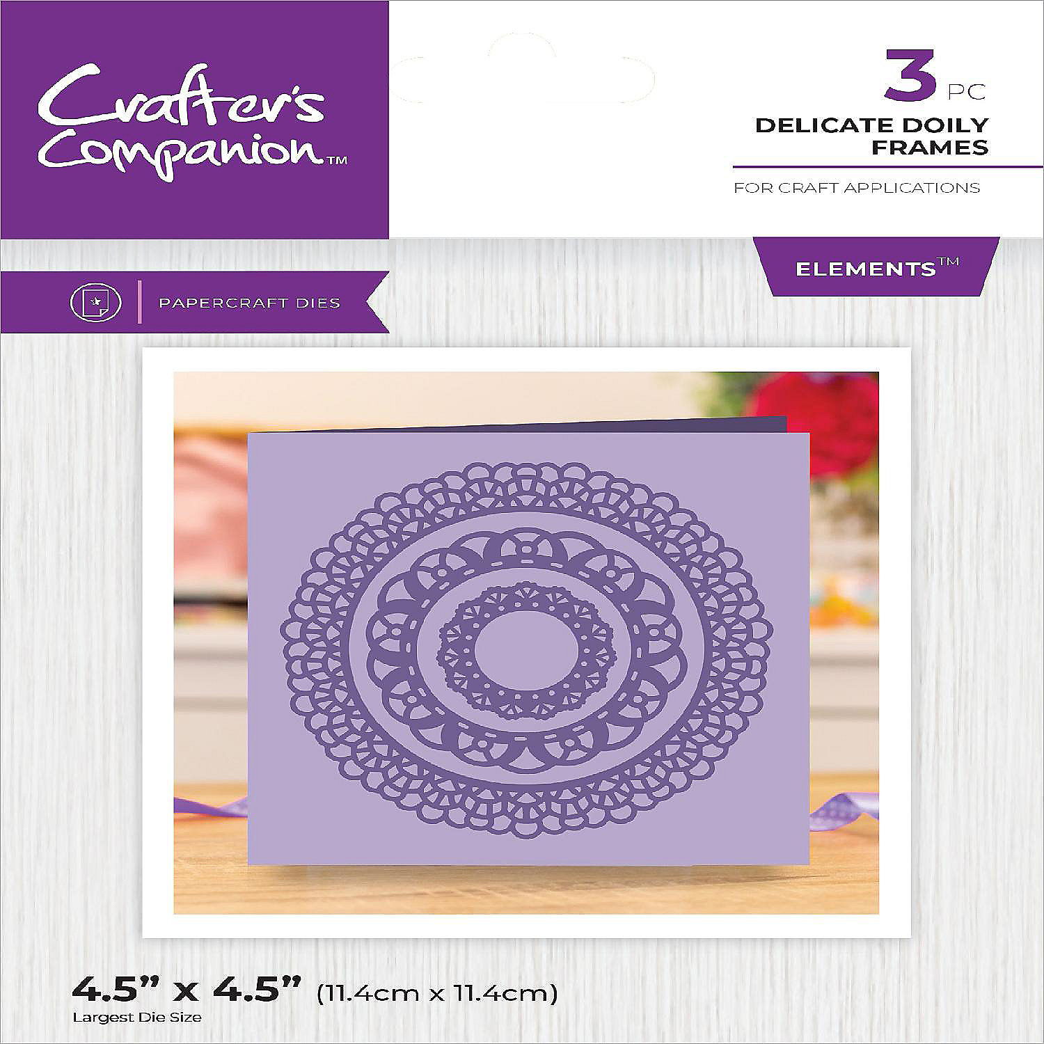Gemini Elements Metal Dies-Delicate Doily Frames | Oriental Trading