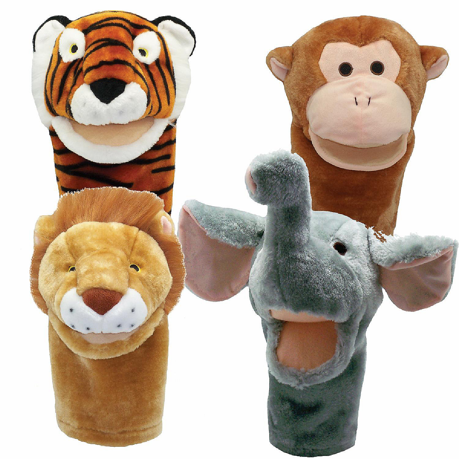 Get Ready Kids Wild Animal Puppet Set | Oriental Trading