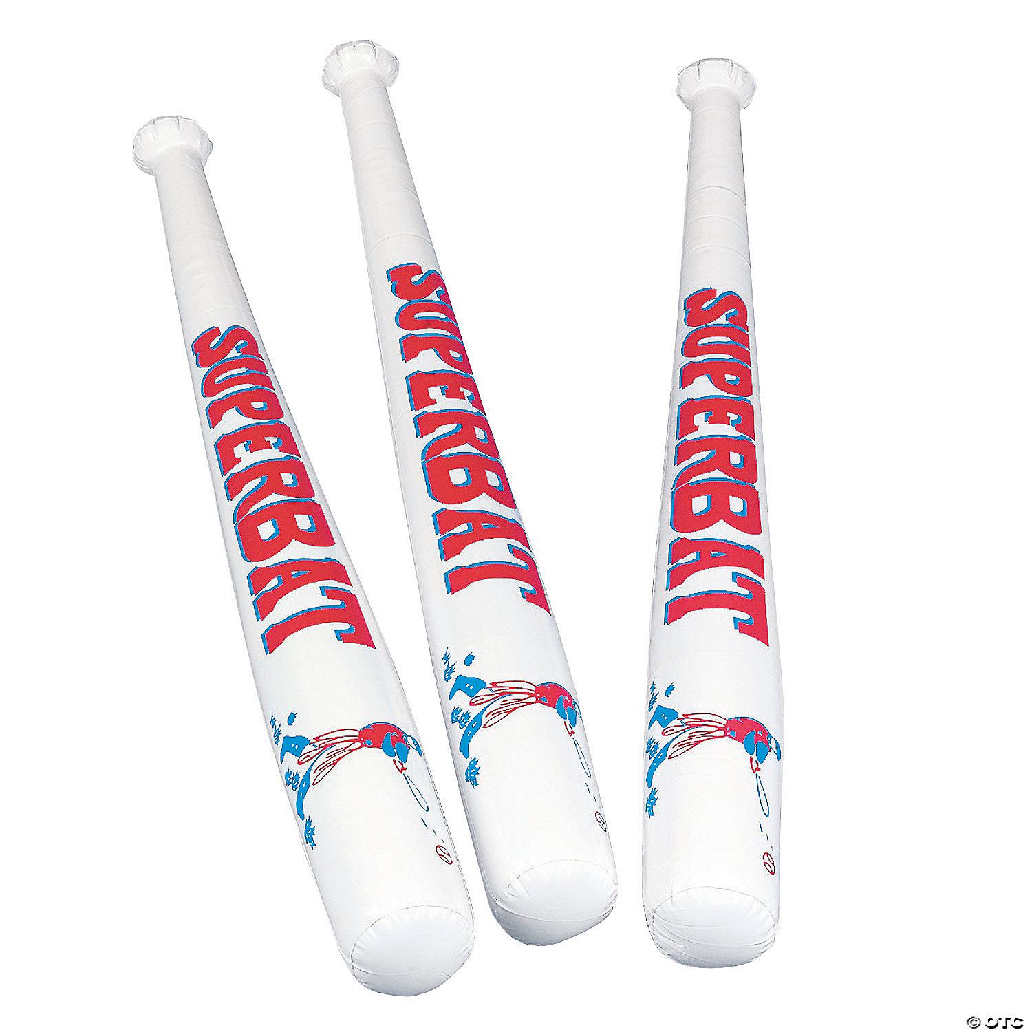 Giant Inflatable Superbats - 12 Pc. - Discontinued