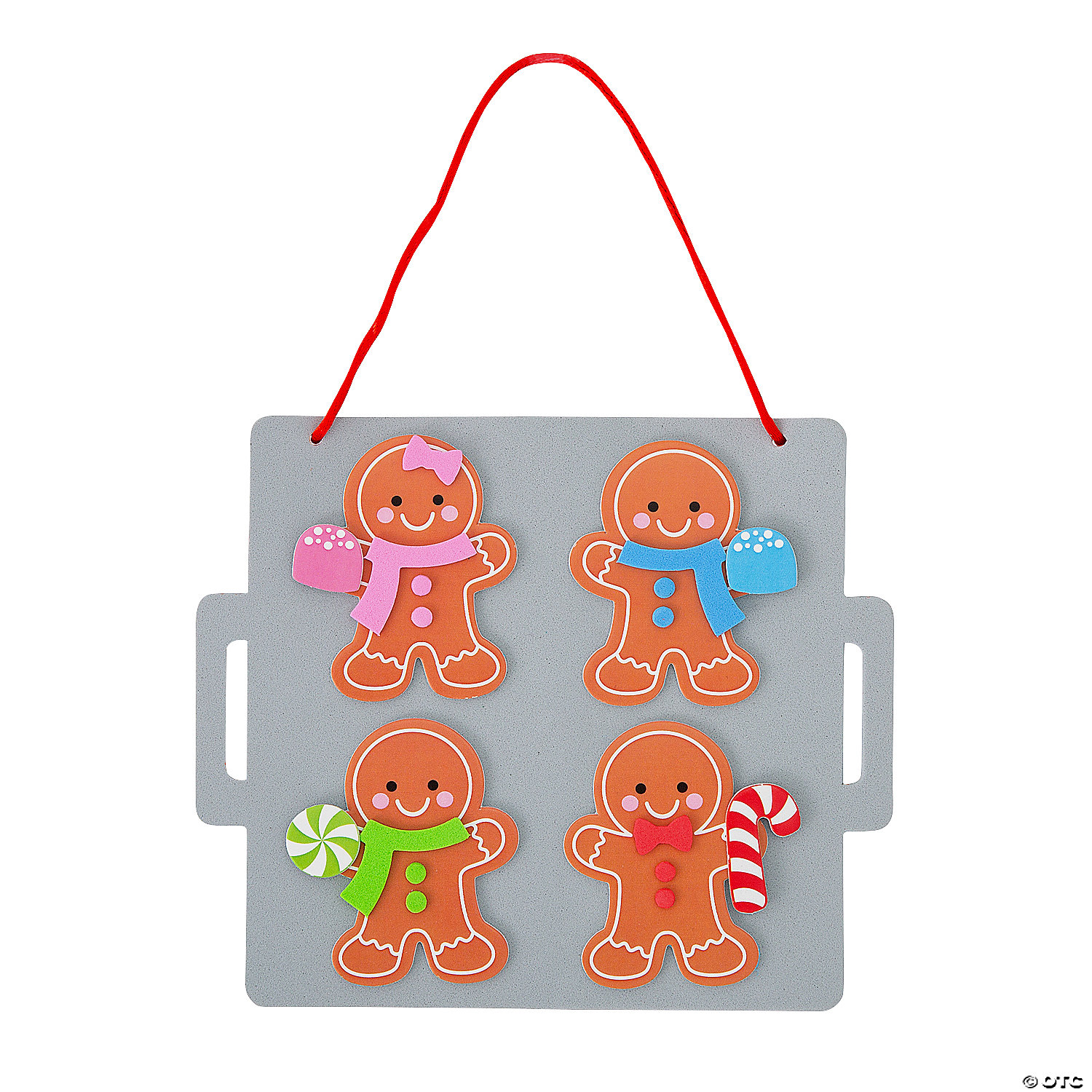 Gingerbread Baking Sheet Sign Foam Craft Kit