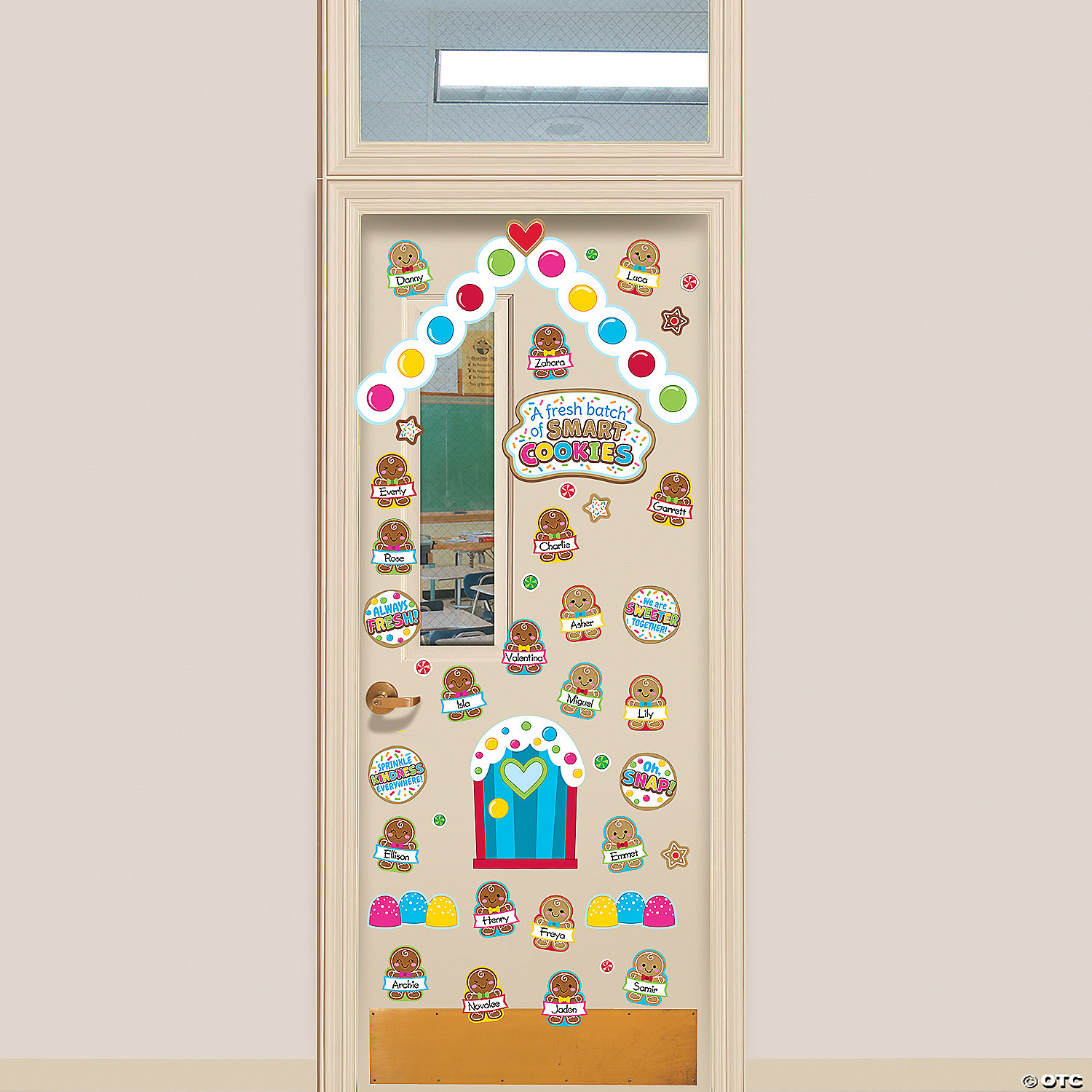 Gingerbread House Door Decorating Kit - 54 Pc.