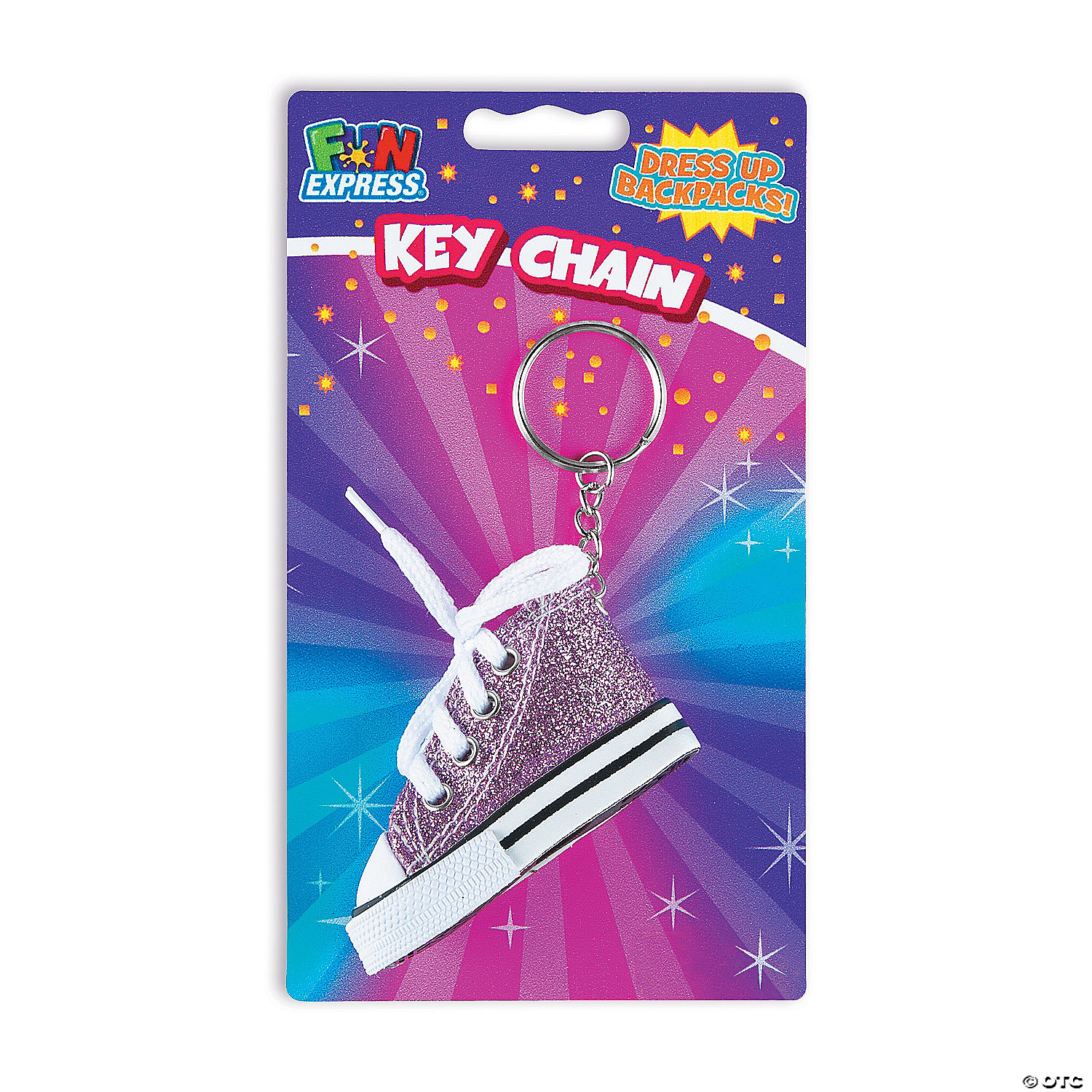Glitter Shoe Keychains - Discontinued