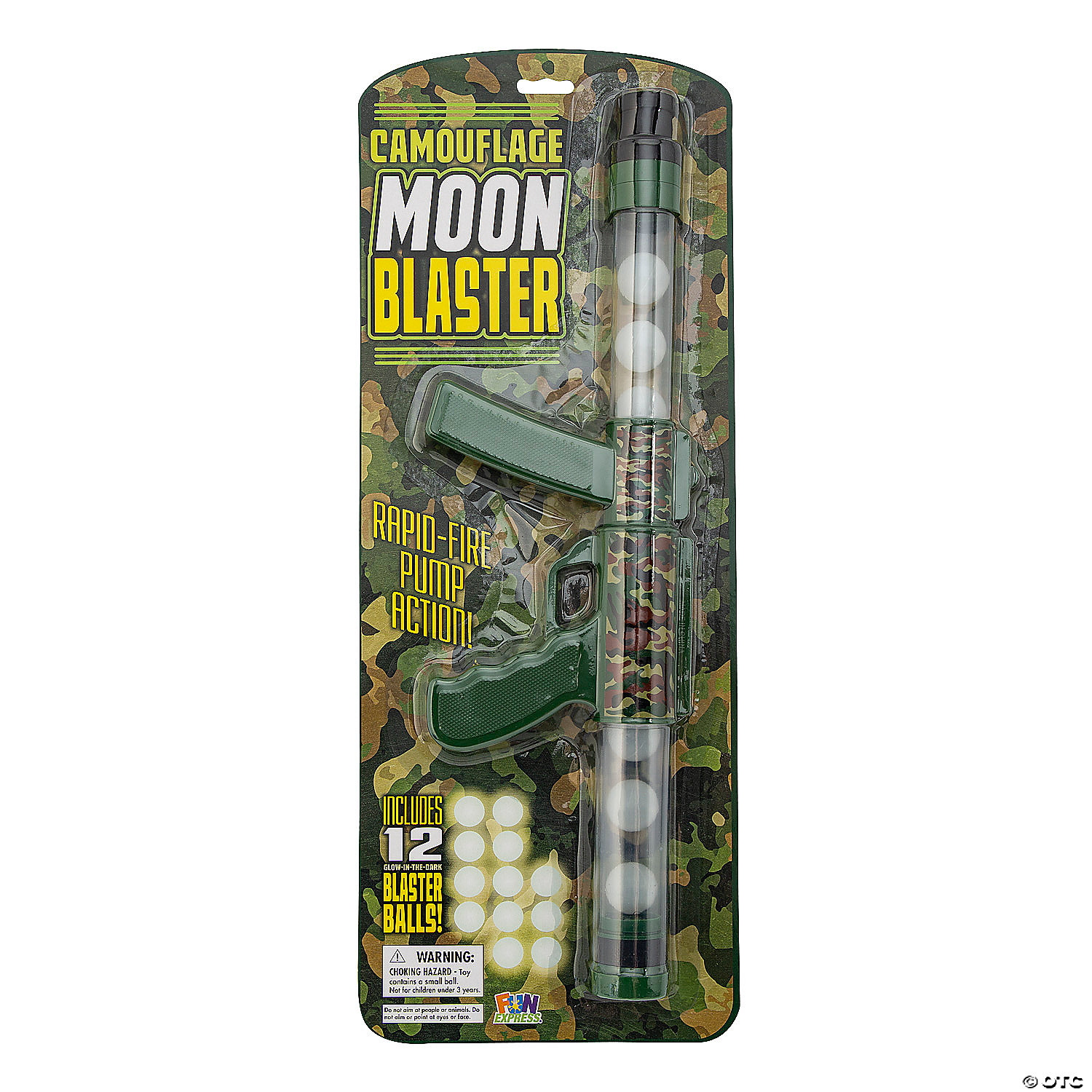 Glow-in-the-Dark Camo Moon Blaster