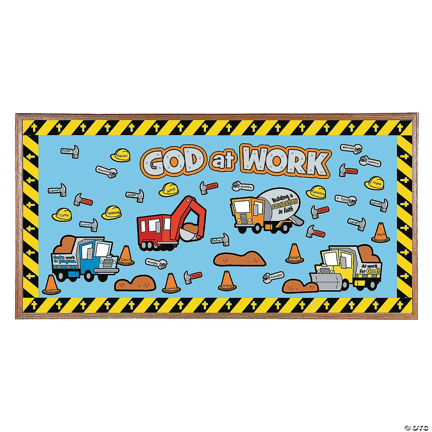 Construction Worker Bulletin Board