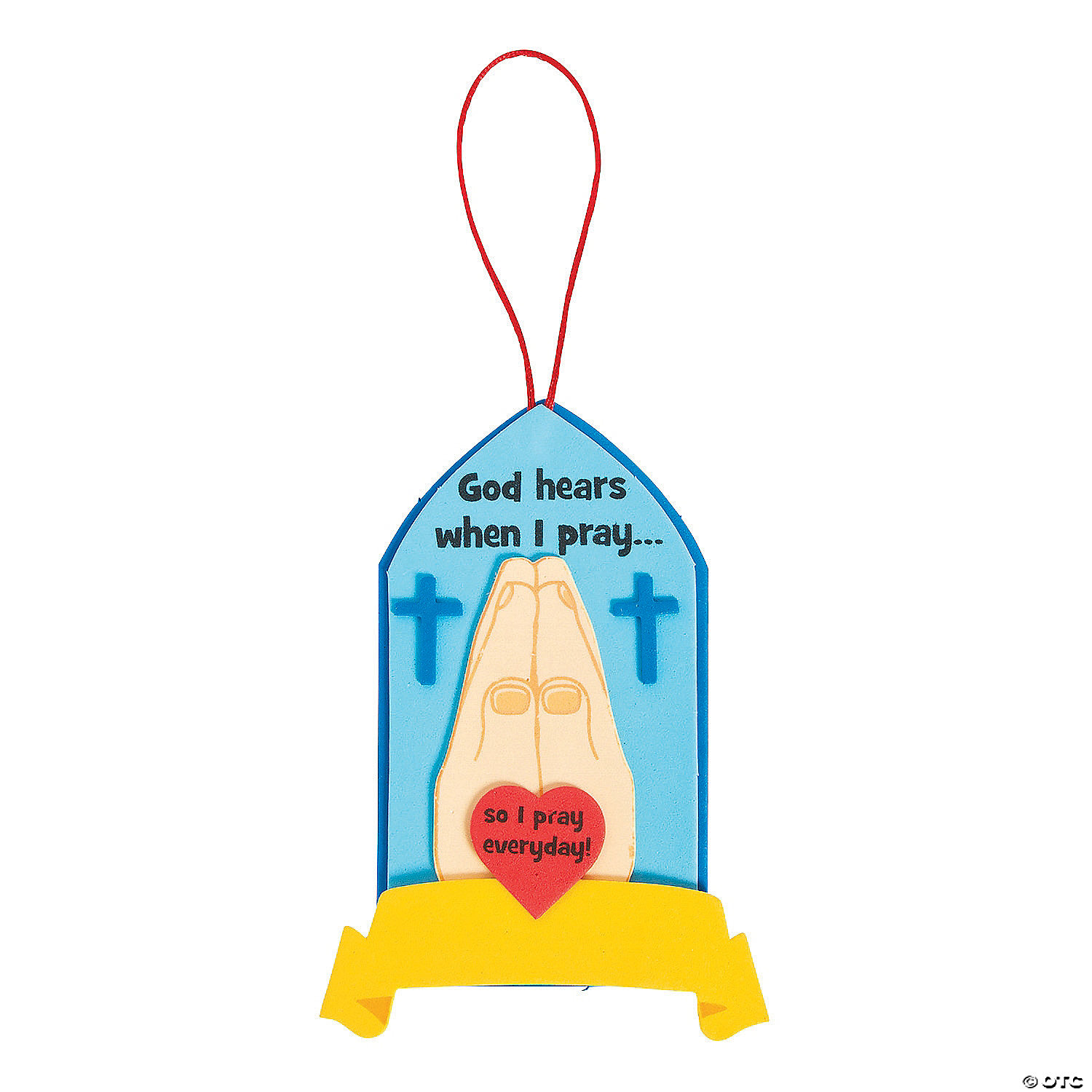 "God Hears When I Pray" Sign Craft Kit