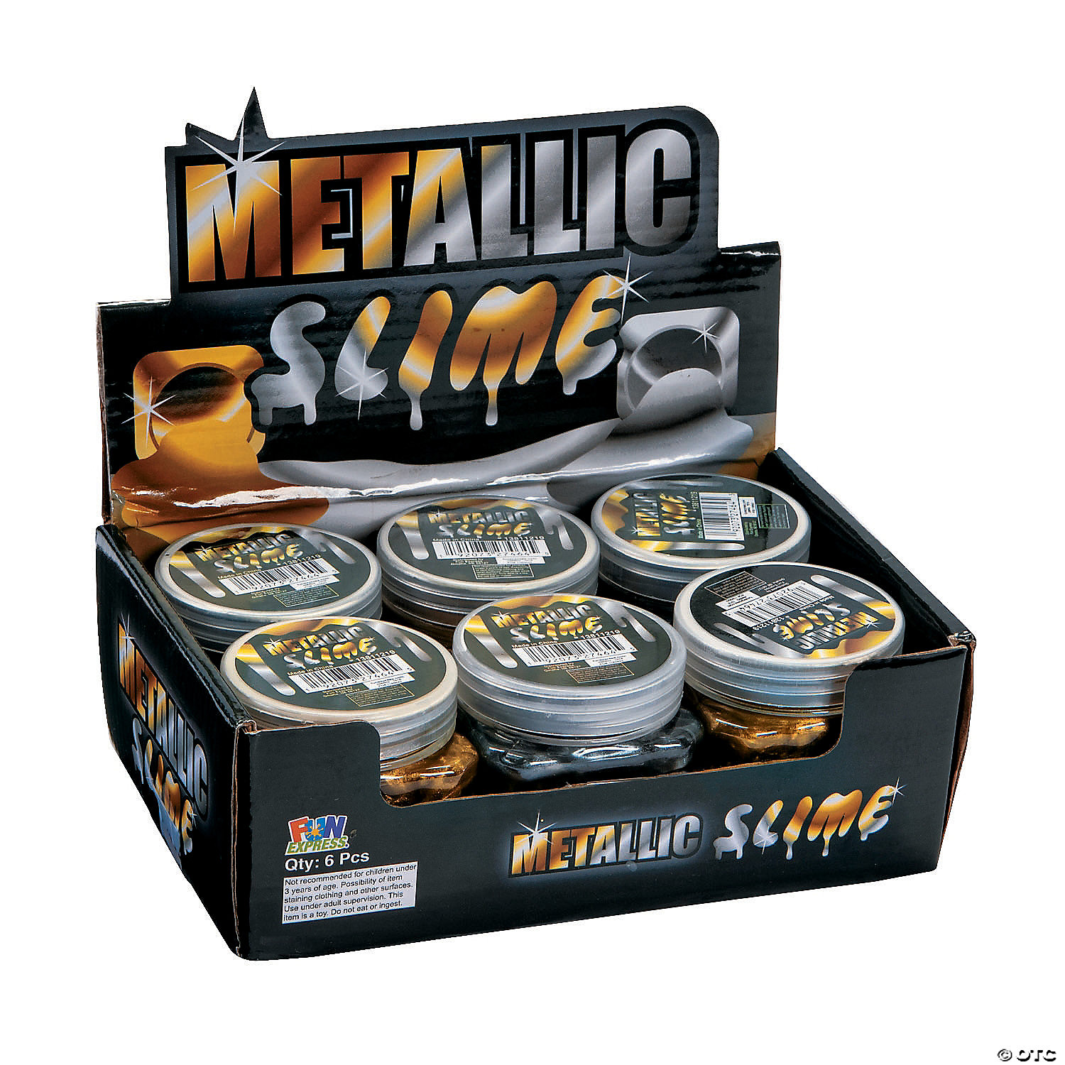 Gold & Silver Metallic Slime