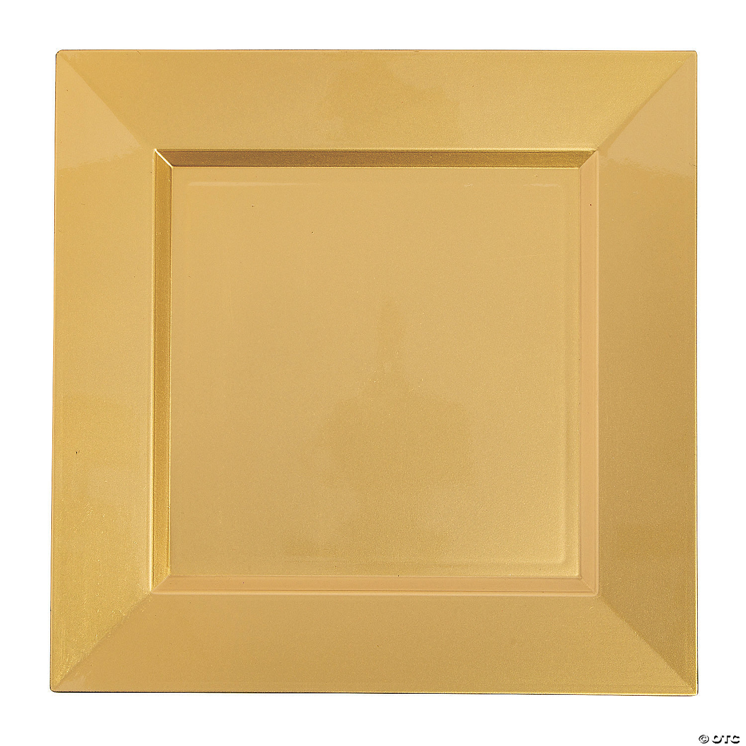 Gold Square Chargers | Fun Express