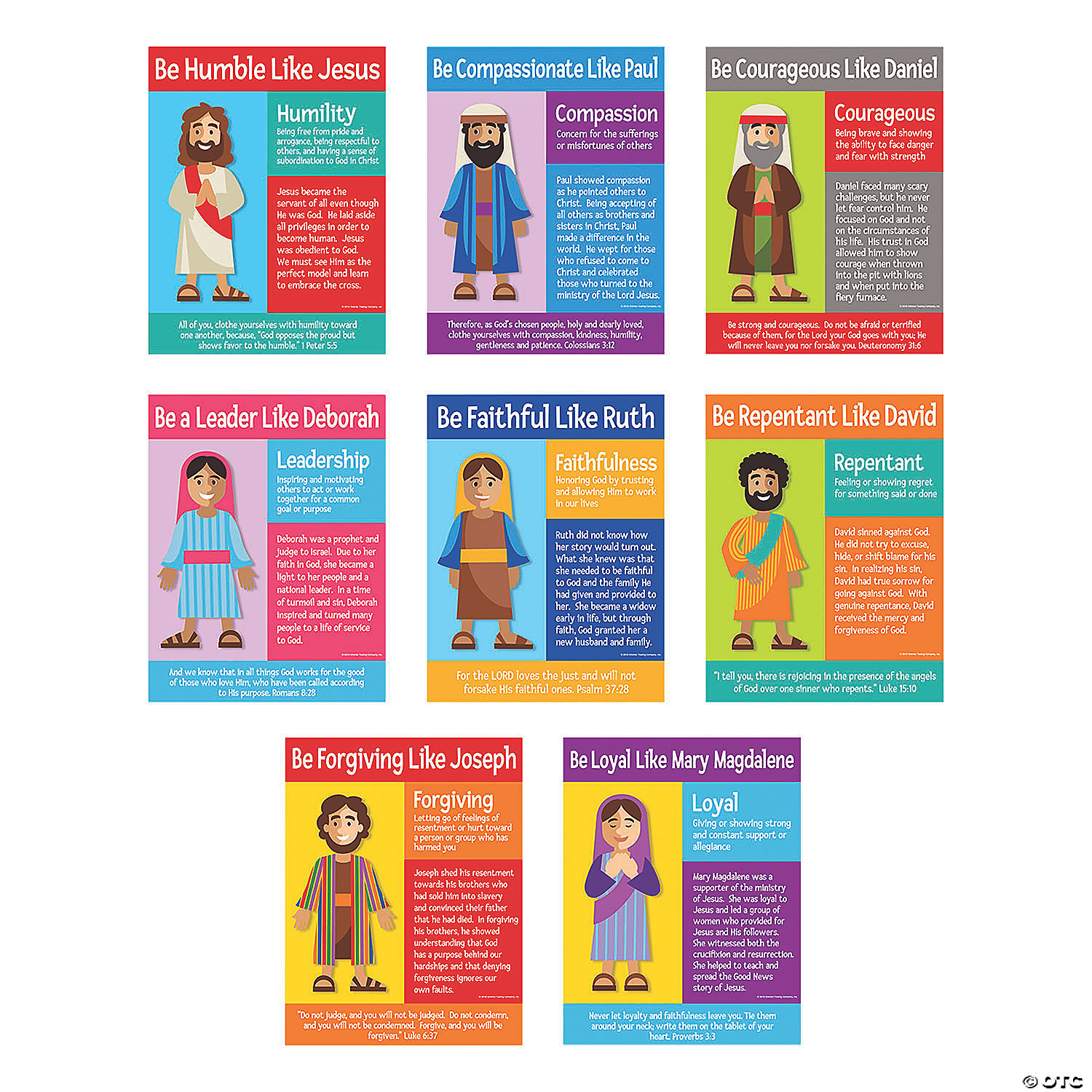 Good Character Posters - 8 Pc.