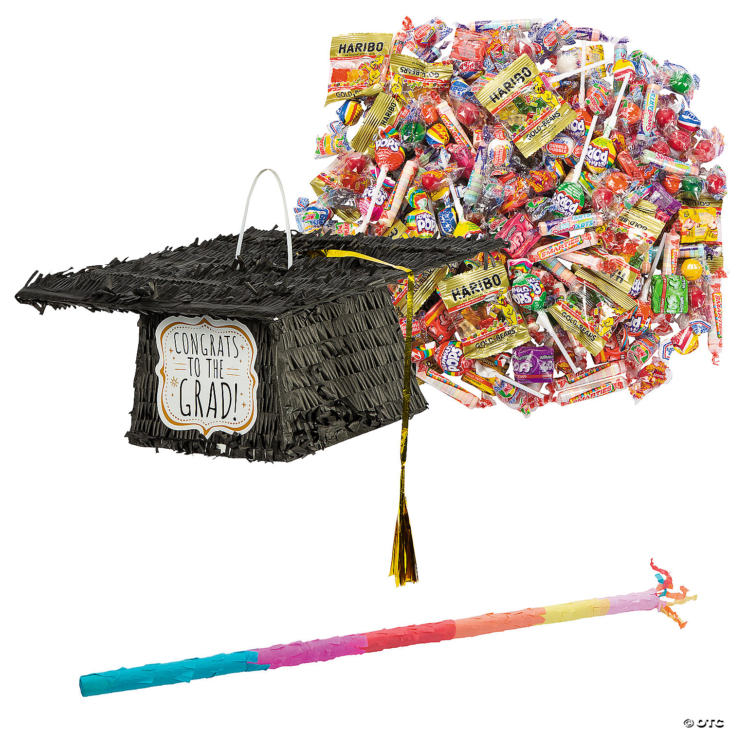 Graduation Cap Piñata Kit - 208 Pc. | Oriental Trading