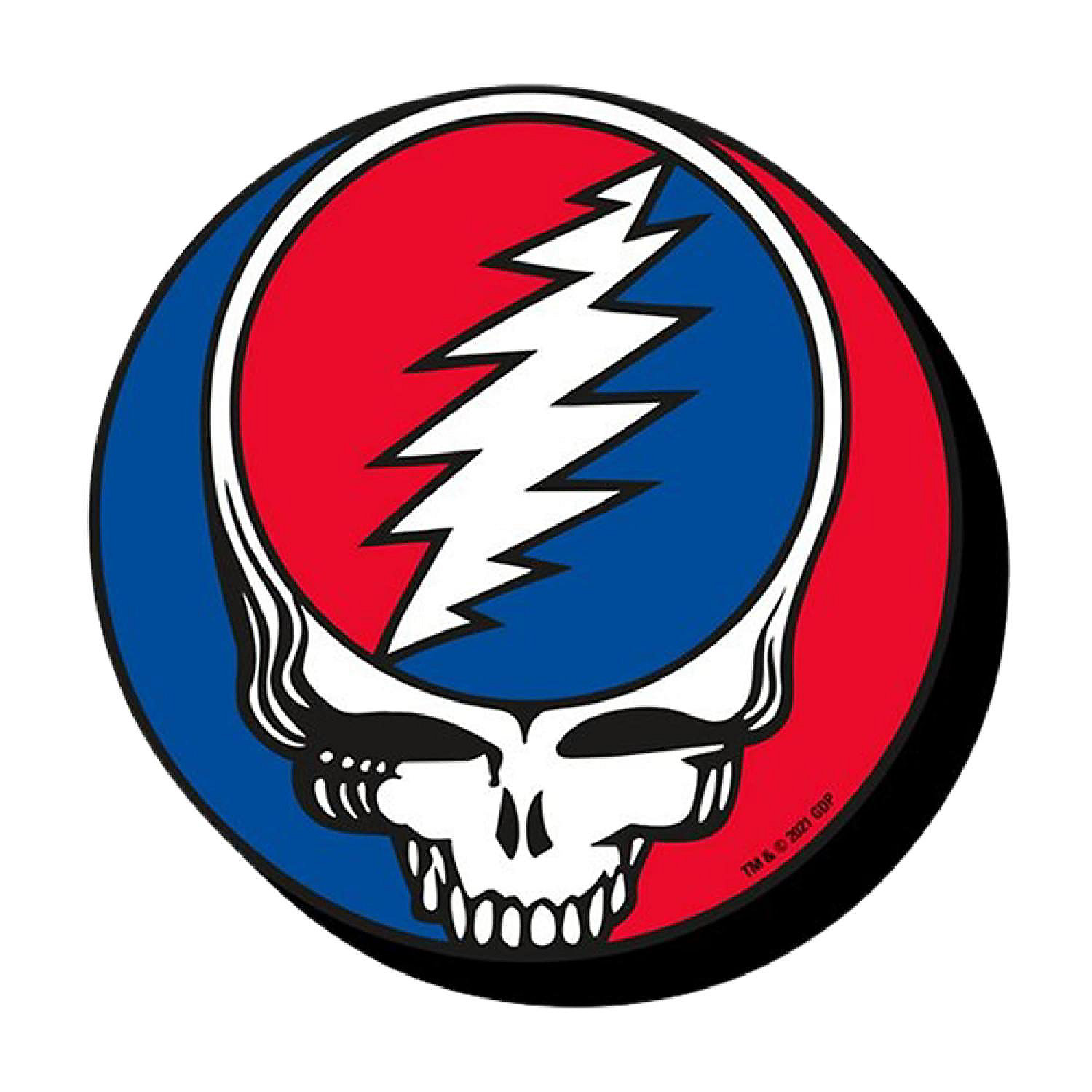 Grateful Dead Steal Your Face Funky Chunky Magnet | Oriental Trading