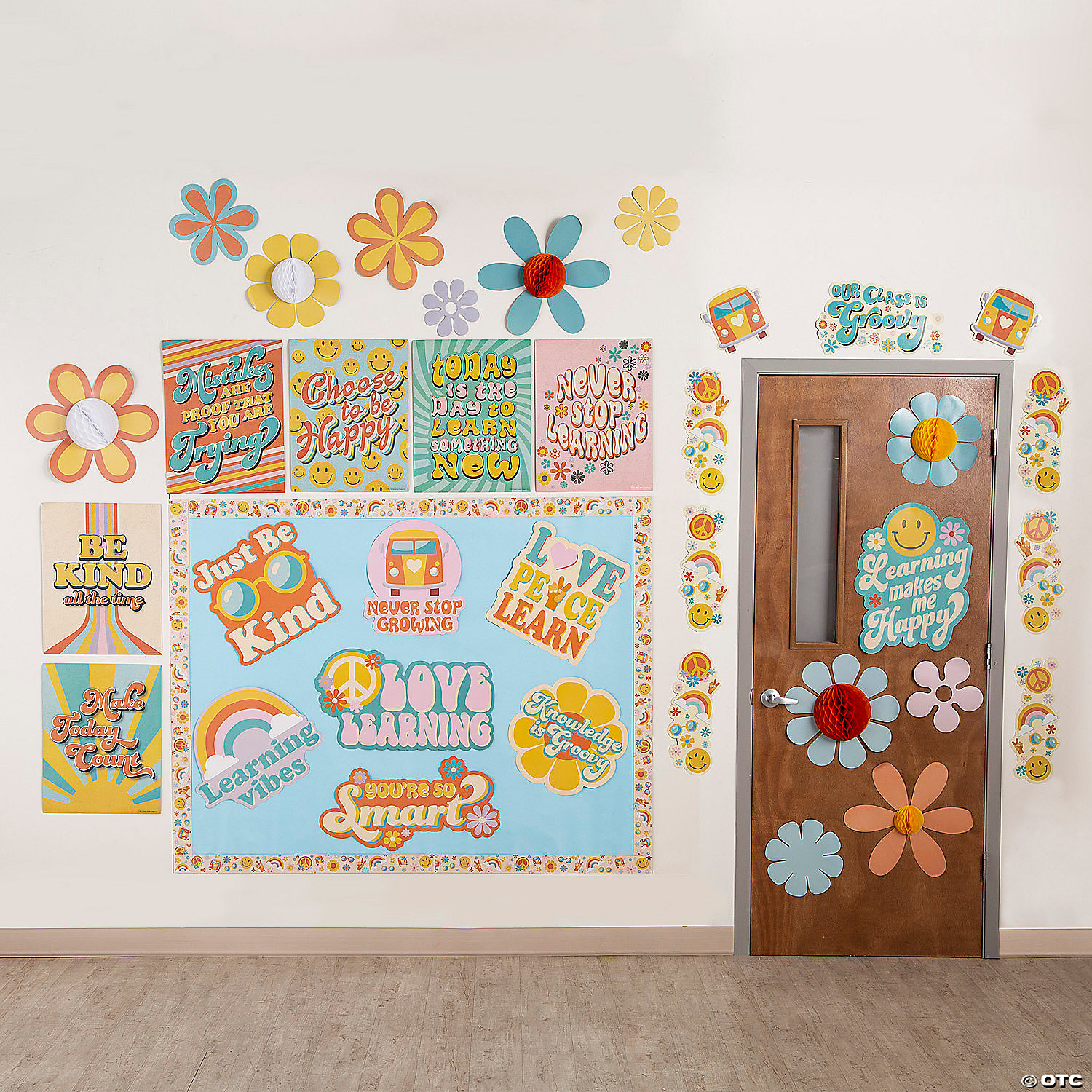 Groovy Classroom Decorating Kit - 47 Pc.