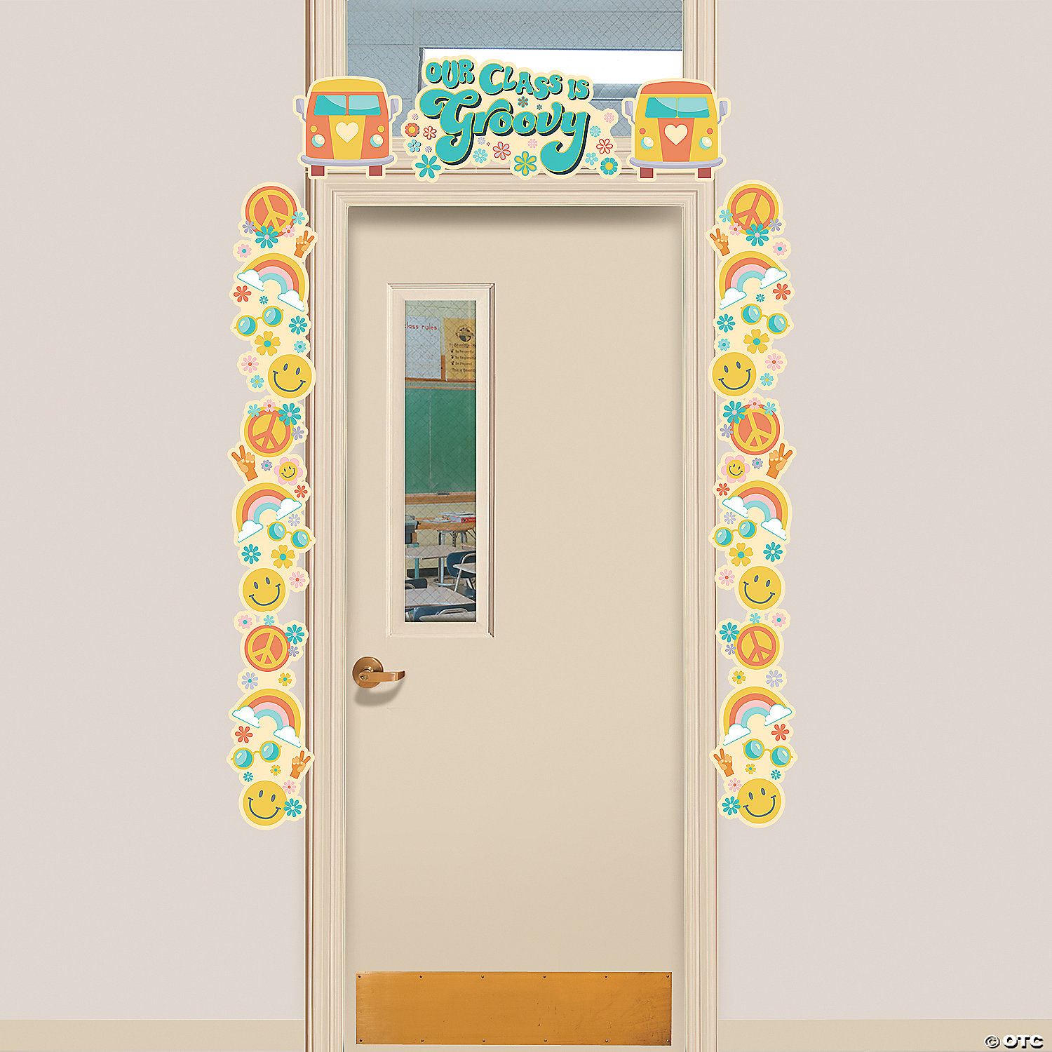 Groovy Door Border - 9 Pc. | Oriental Trading
