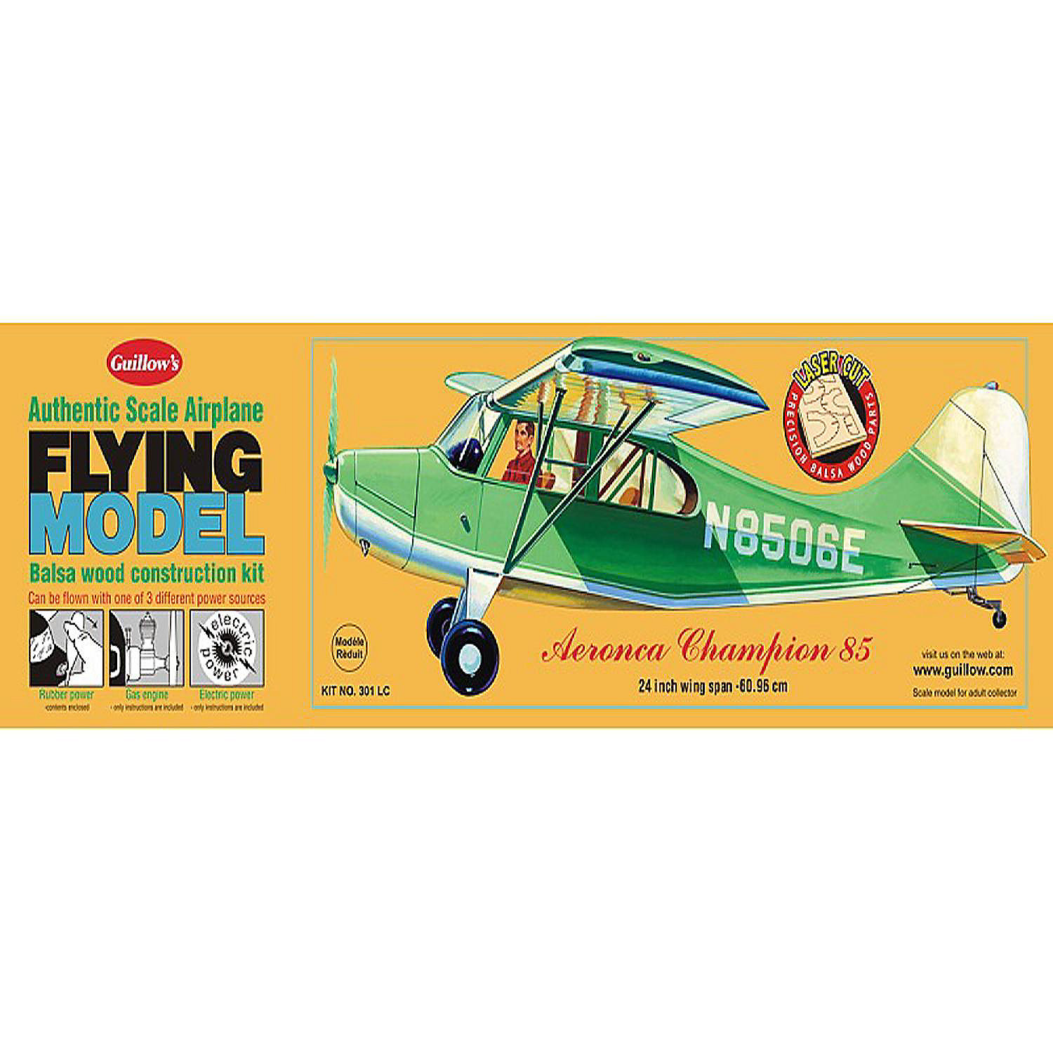 Guillow'S Aeronca Champion Balsa Model Airplane Model Kit | Oriental ...