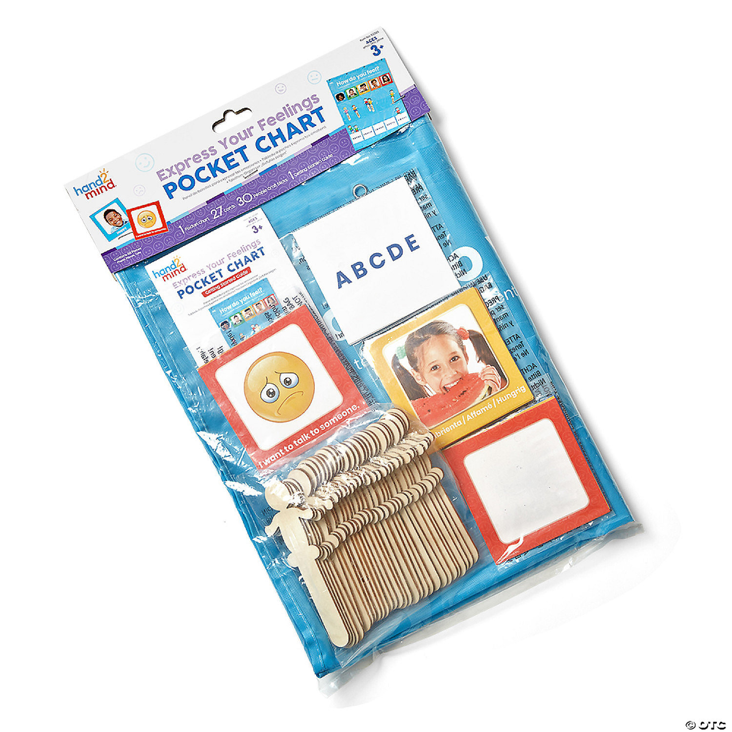 Hand2Mind Express Your Feelings Pocket Chart | Oriental Trading