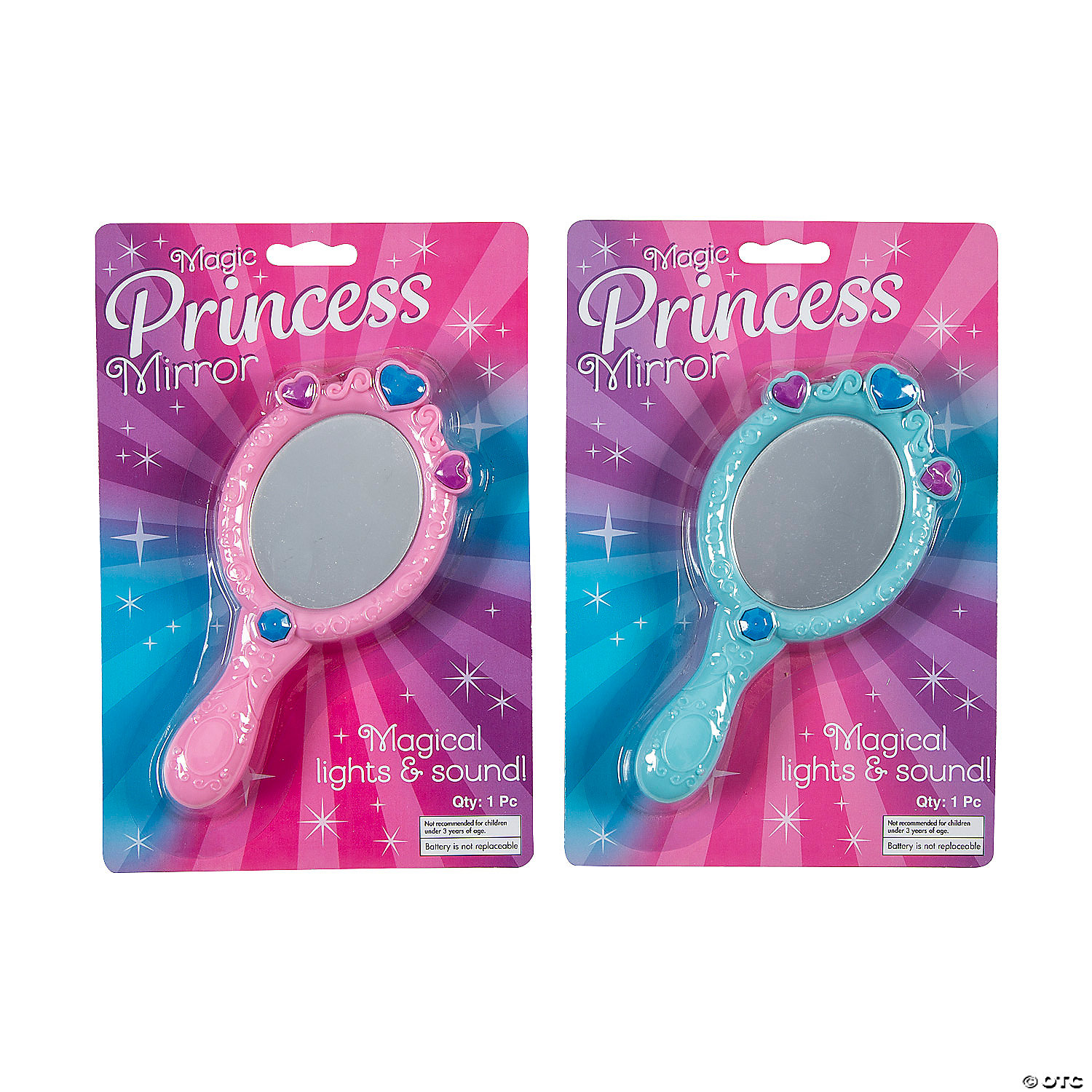 Handheld Princess Mirrors
