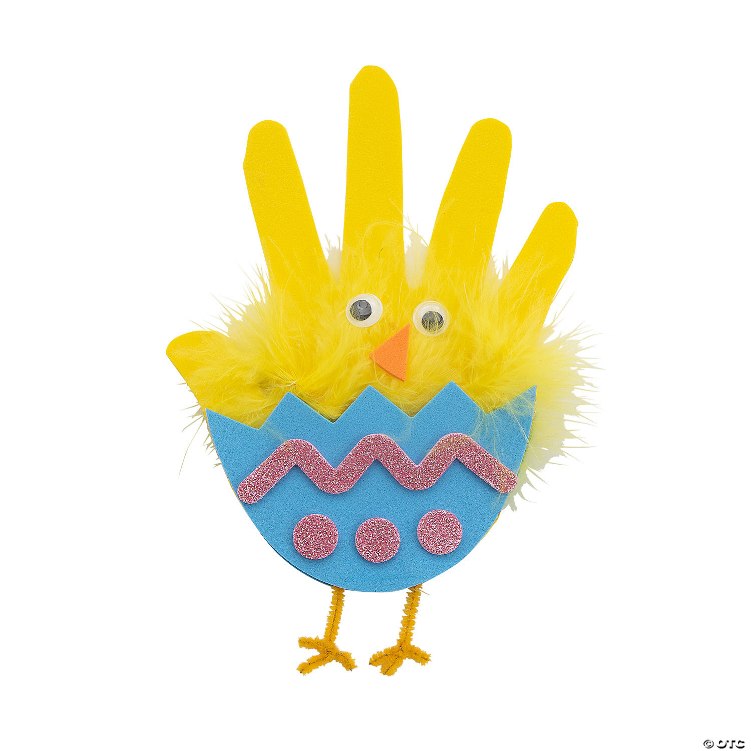 Handprint Easter Chick Sign Craft Kit
