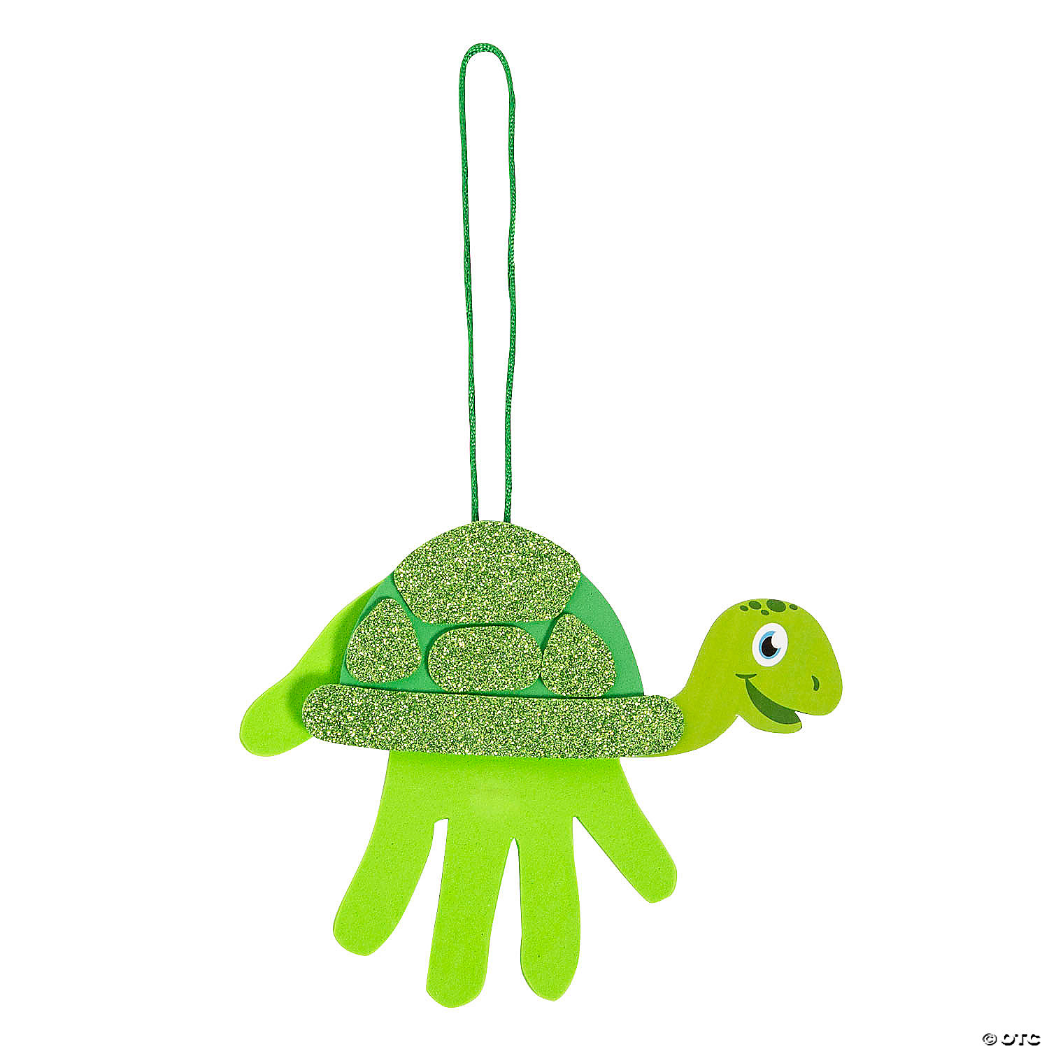 Handprint Turtle Sign Craft Kit | Fun Express