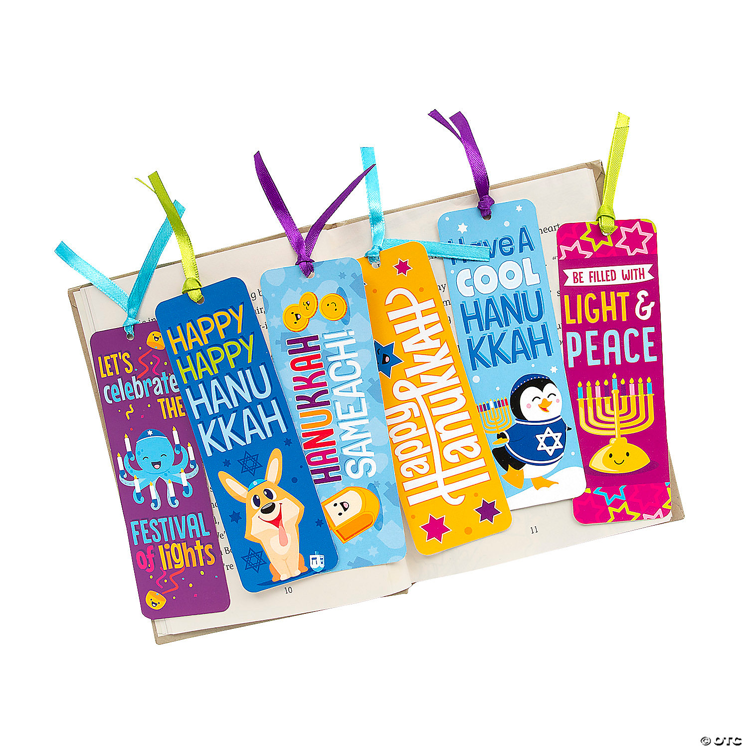 Hanukkah Bookmarks - 24 Pc.