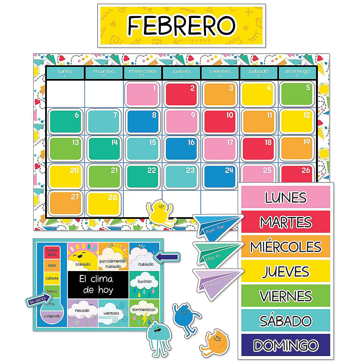 Happy Place Spanish Calendar | Oriental Trading
